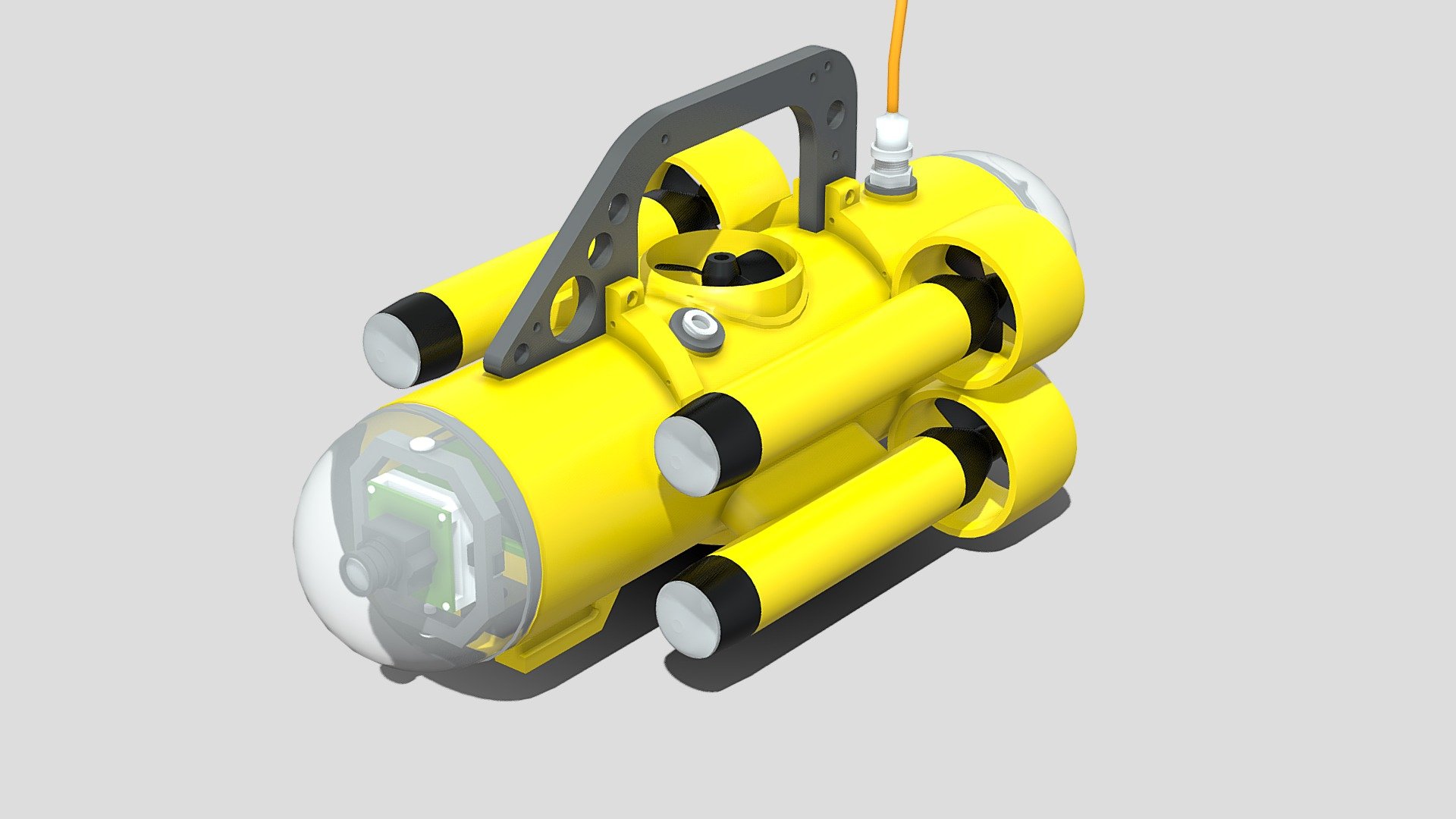 Mini-ROV Guardian - Download Free 3D model by Harberth [40b4de5 ...