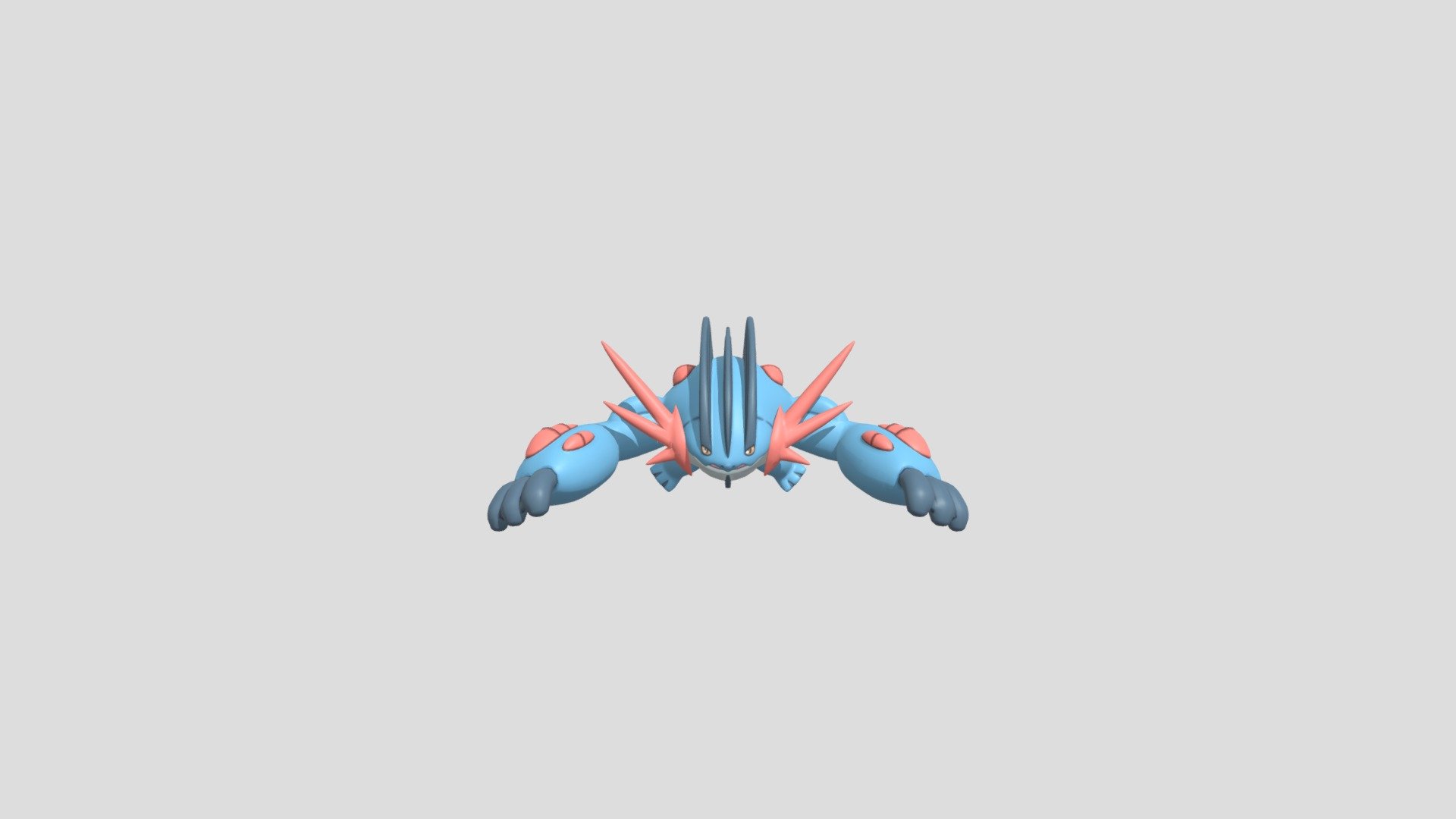Mega Swampert - Pokemon - Download Free 3D model by Chechorams16 ...