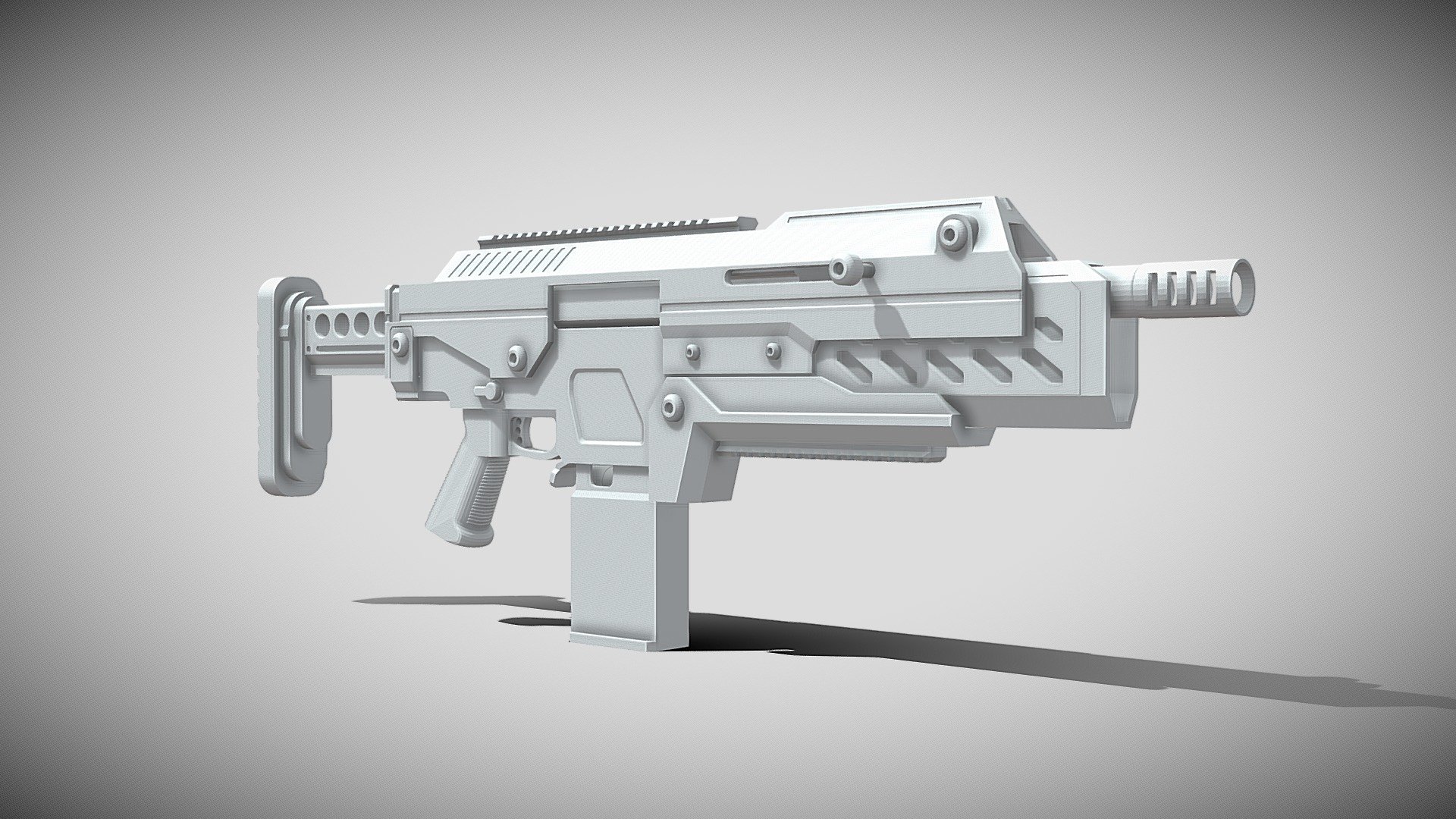 [Helldivers2]SG-225-breaker shotgun - Download Free 3D model by ...