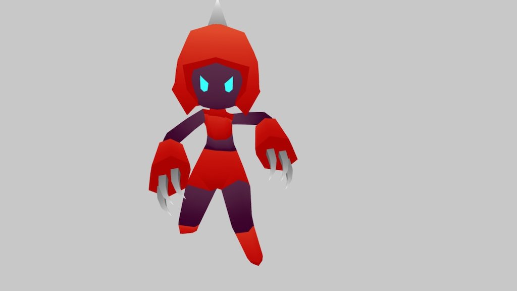 Red enemy - 3D model by Jana Austria (@yanayane7) [40b65ba] - Sketchfab