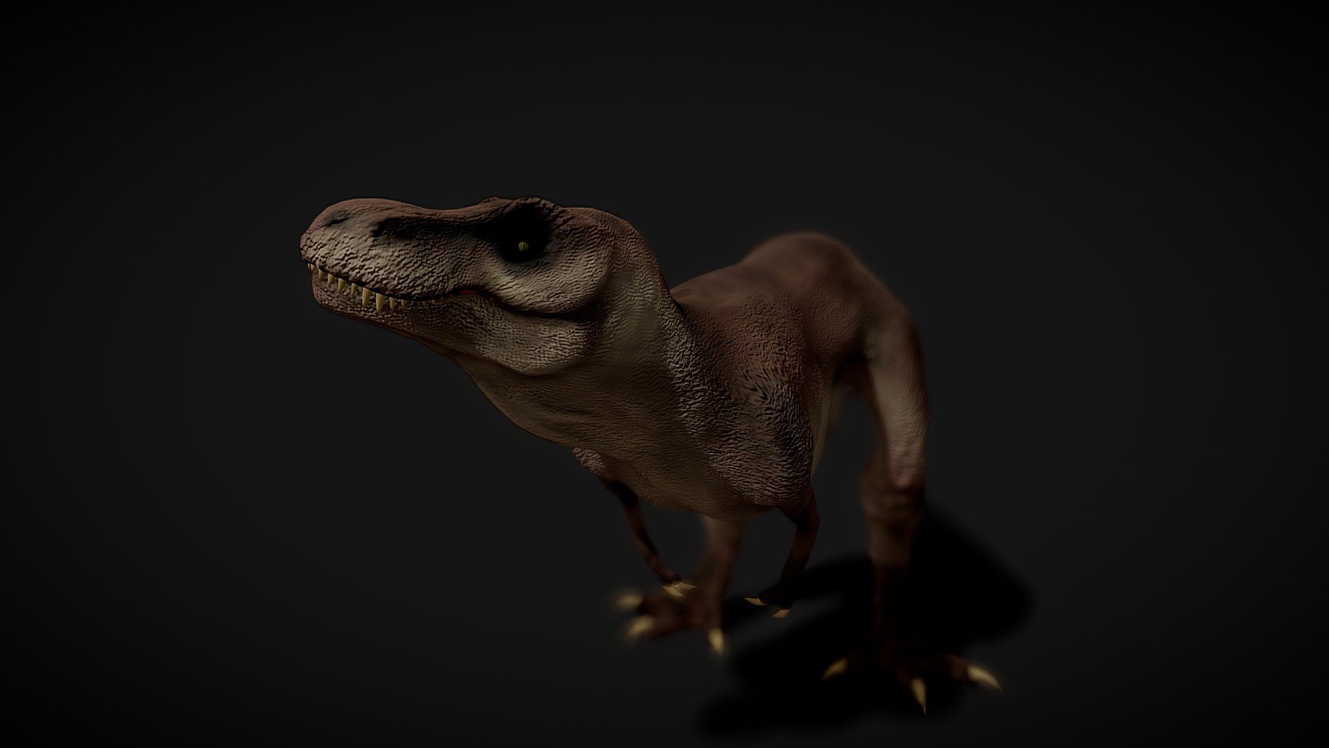 T-Rex dinosaur - Download Free 3D model by Paleo Modelist (@victory_) [40b6cff] - Sketchfab