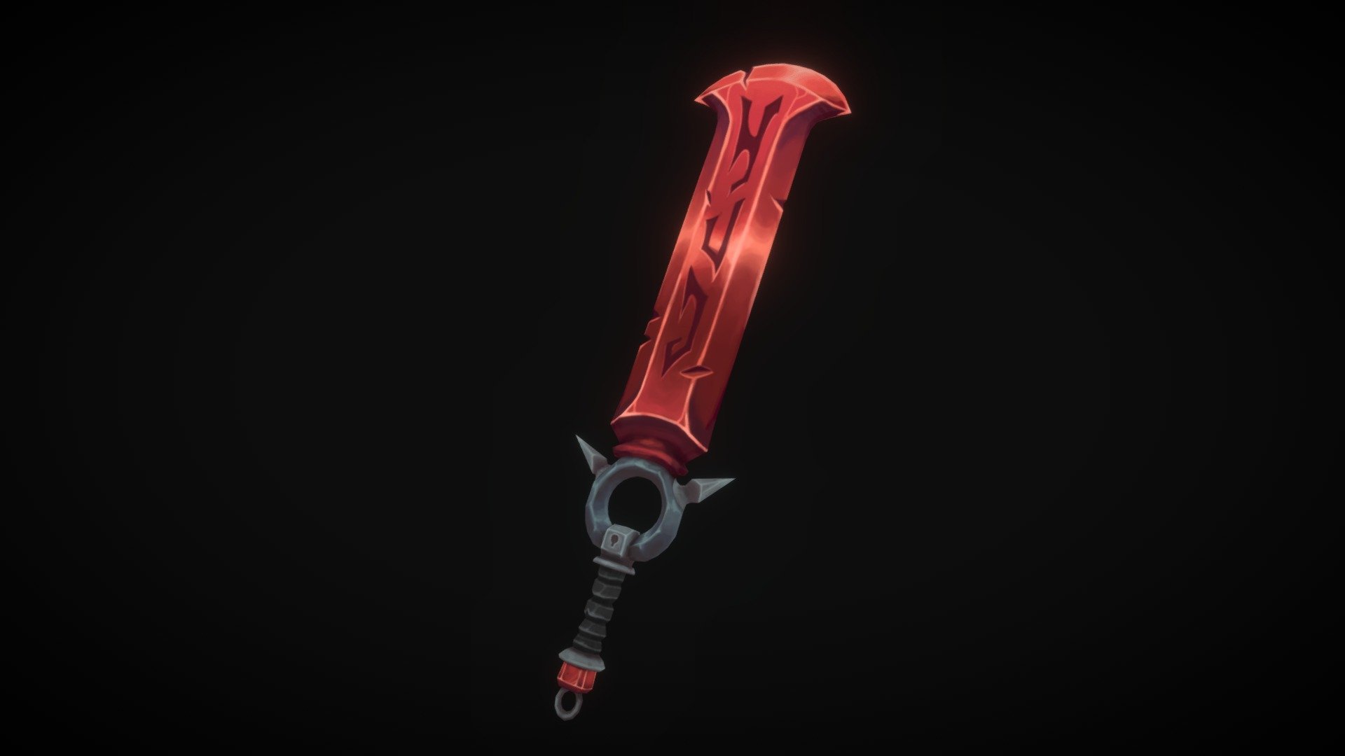 Tri-rune sword - 3D model by turborazor_ (@bananowymiki) [40b6d4d ...