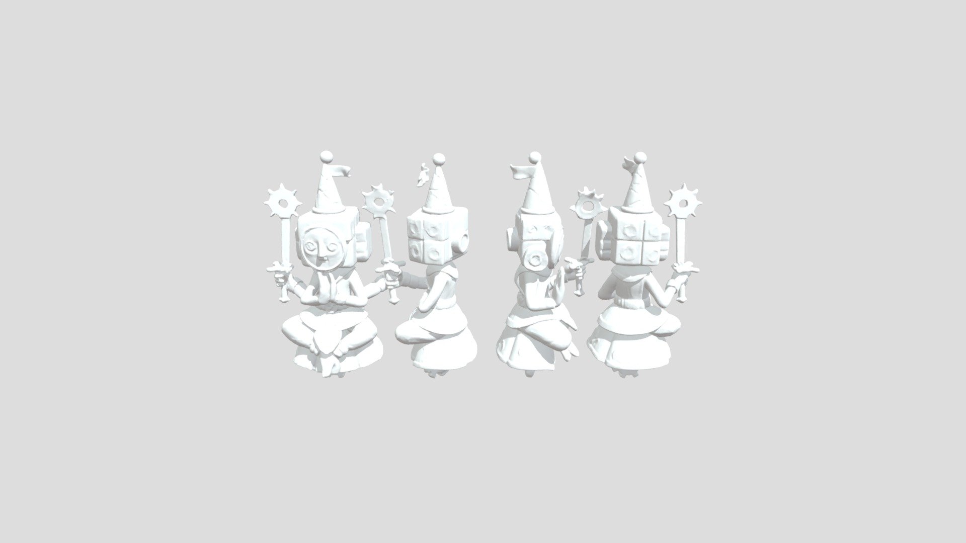 Mystical Cube Sage - Download Free 3D model by goman.darknight [40b6e7c ...
