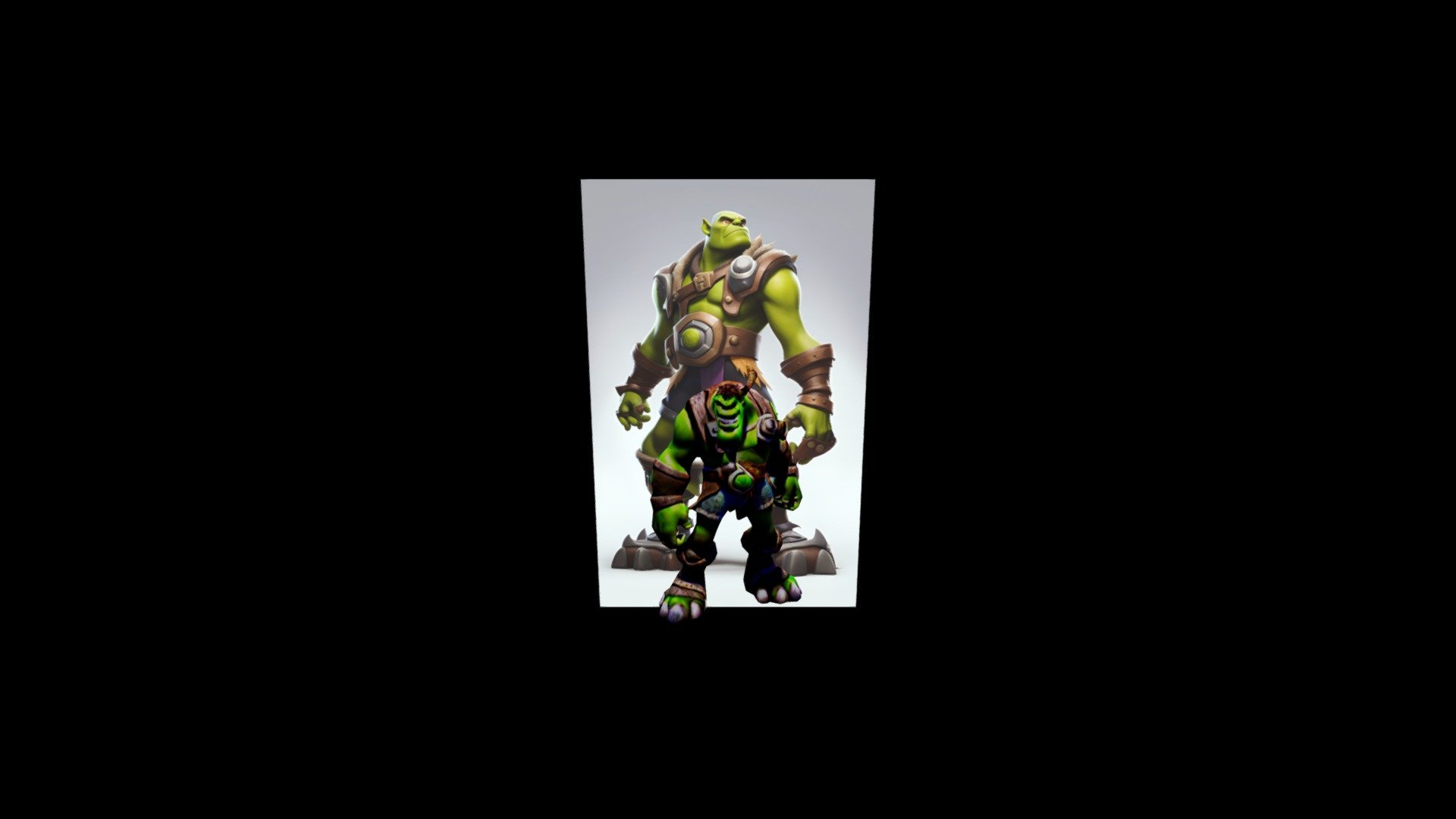 a cartoon character of a green man, a goblin pir - Download Free 3D ...