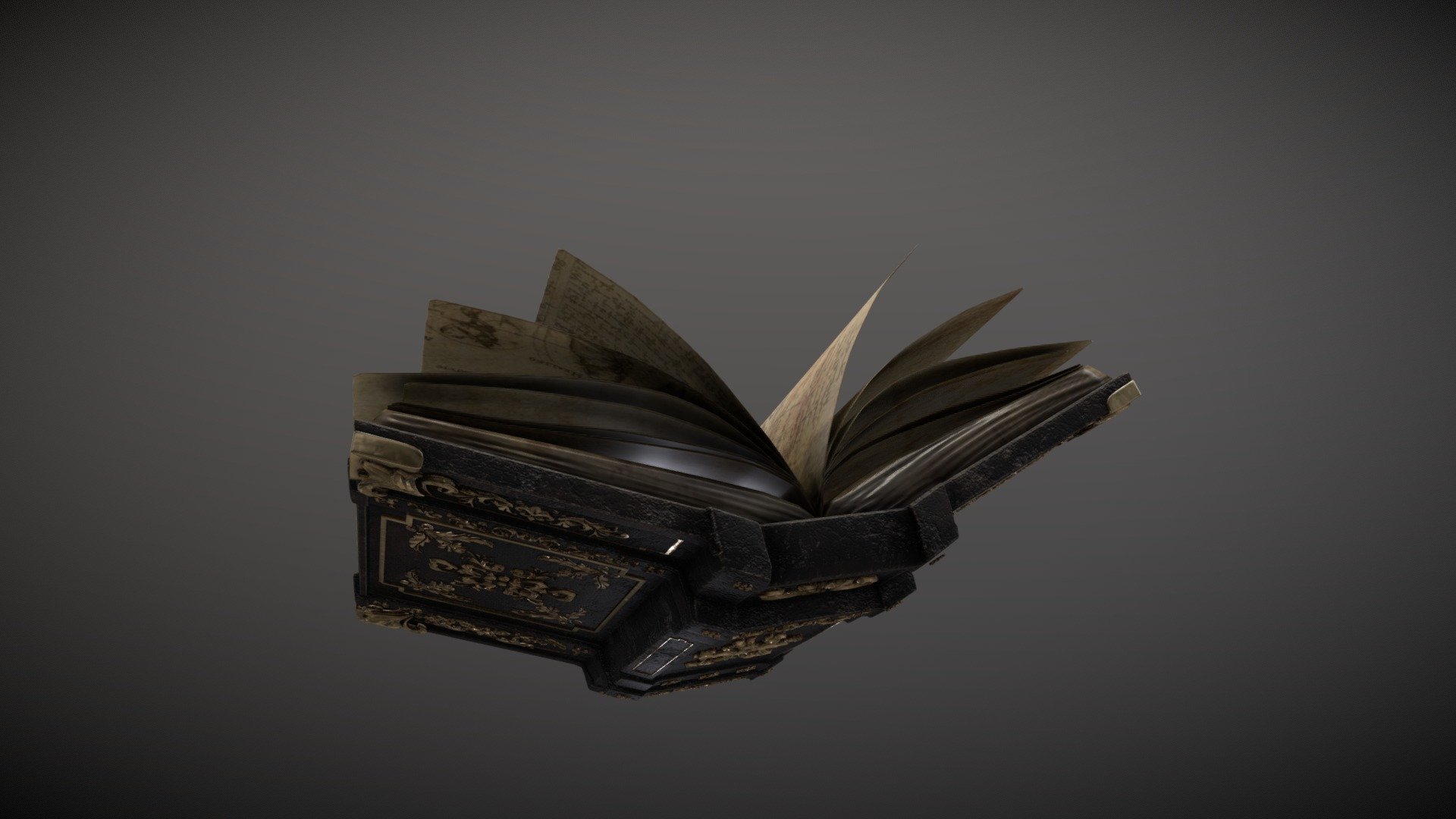Magic Book - Download Free 3D model by lunea [40bb012] - Sketchfab