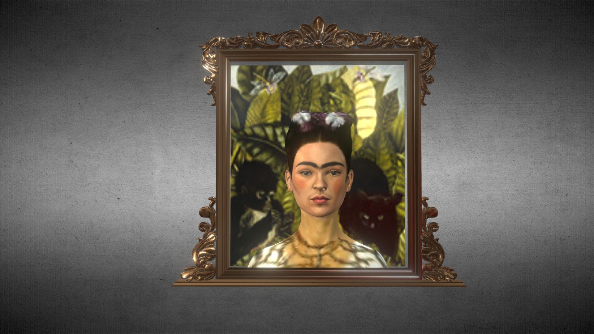 Frida Kahlo - 3D model by antoniorafanelli [40bc070] - Sketchfab