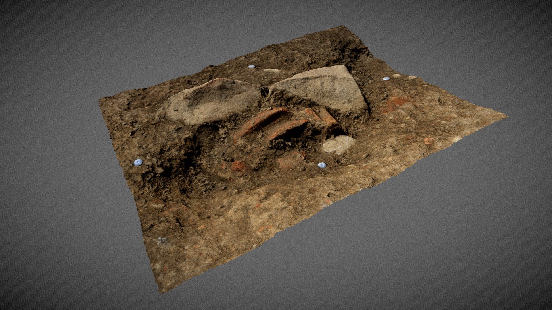 Molino San Vincenzo 2018 – in situ finds - Download Free 3D model by ...