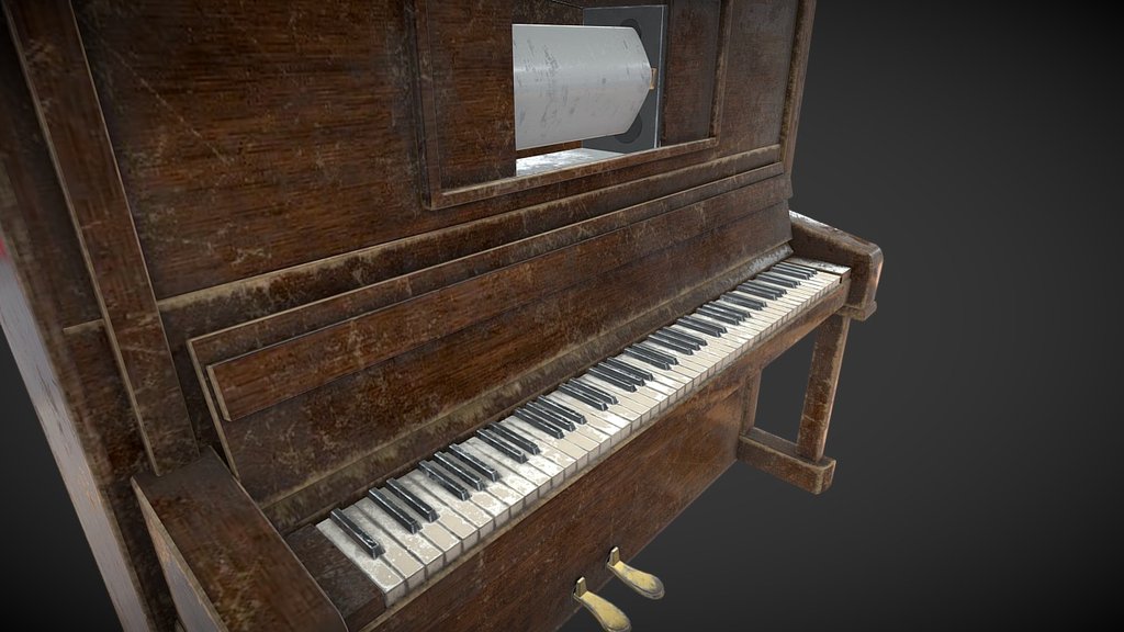 Player Piano - 3D model by massivetech [40bd328] - Sketchfab