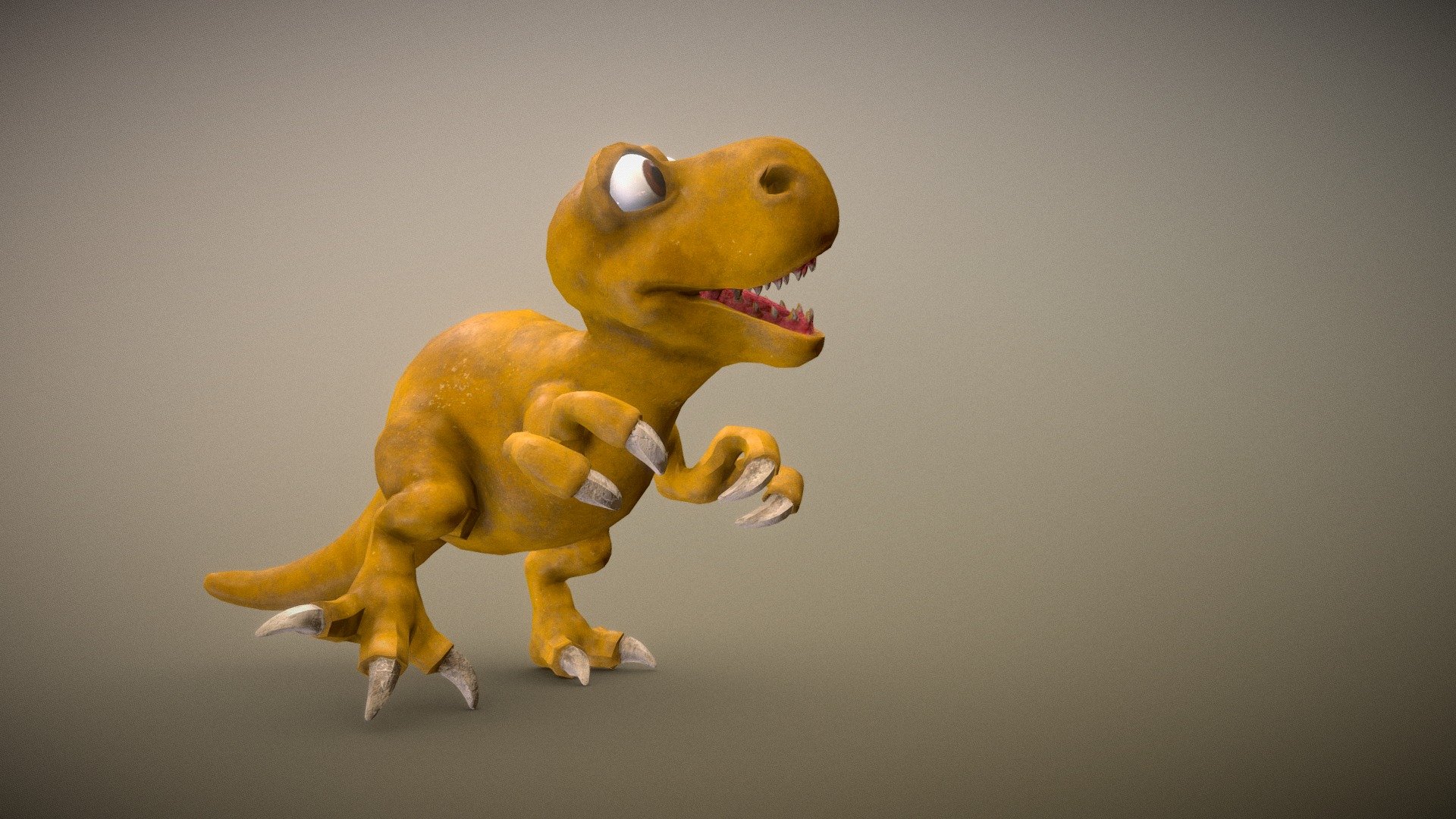 Dino Low Final - Download Free 3D model by victorcallescev [40be7e4 ...