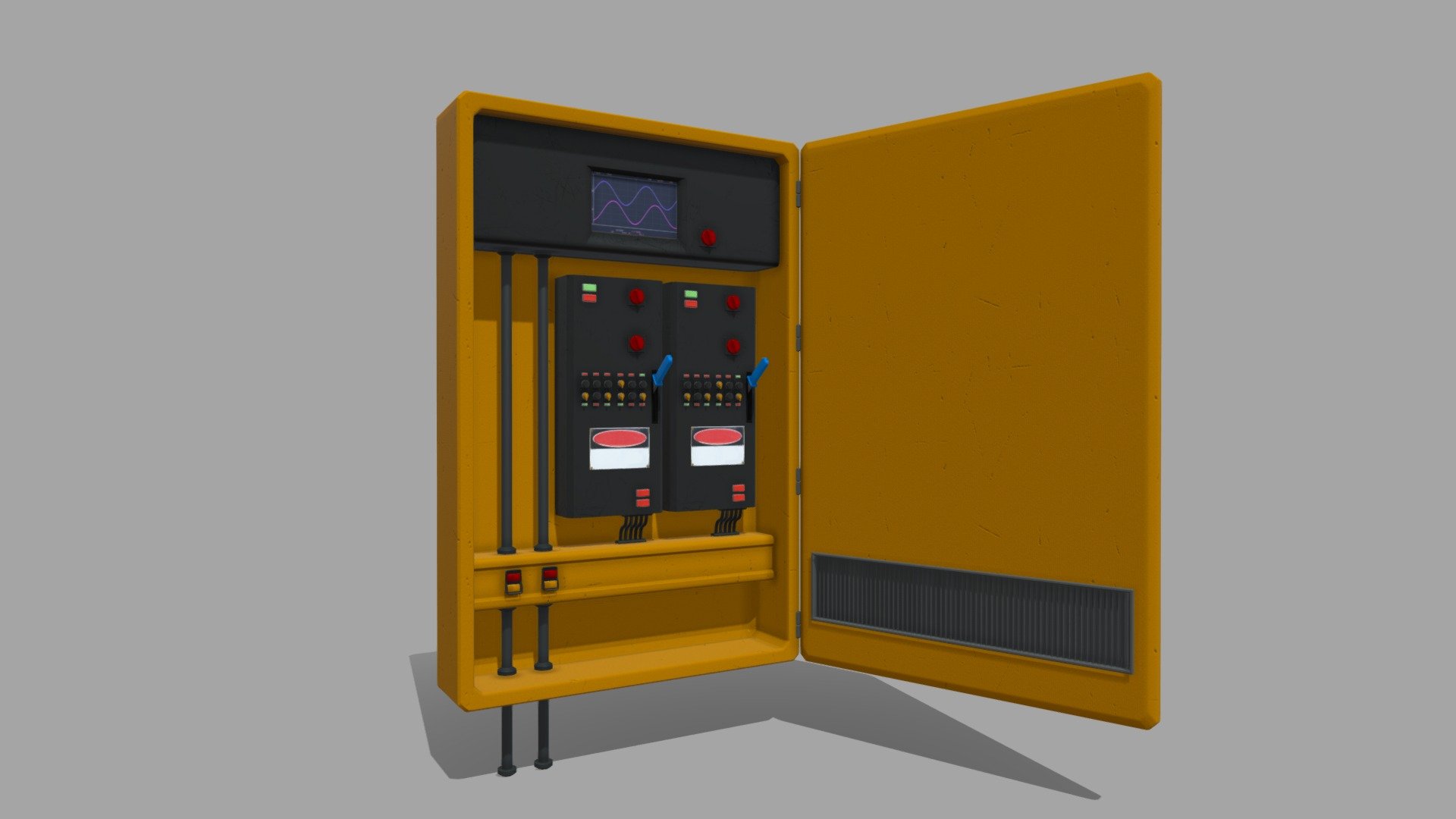 ElectricBox - Buy Royalty Free 3D model by ostrich (@gohean33) [40be997 ...