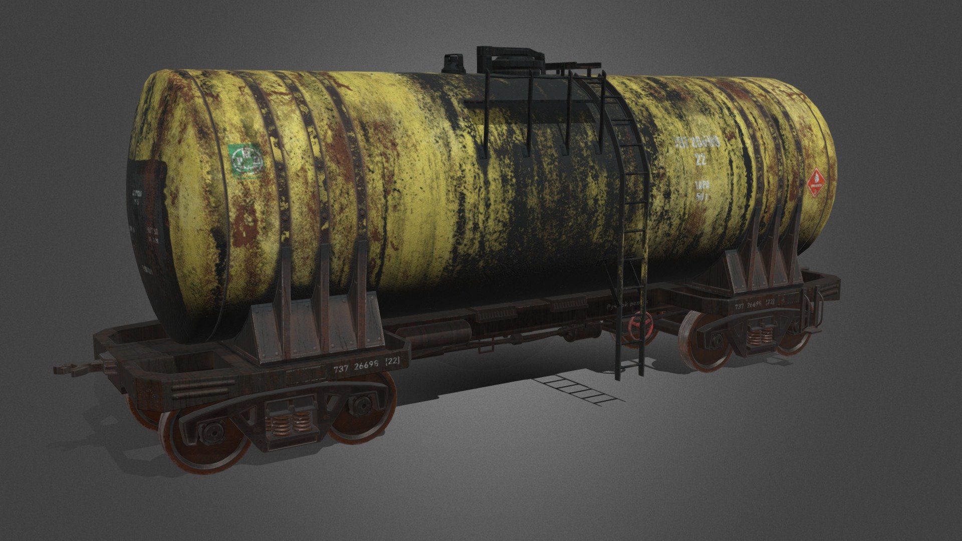 Tank_car - 3D model by geogry84 [40bf0c3] - Sketchfab