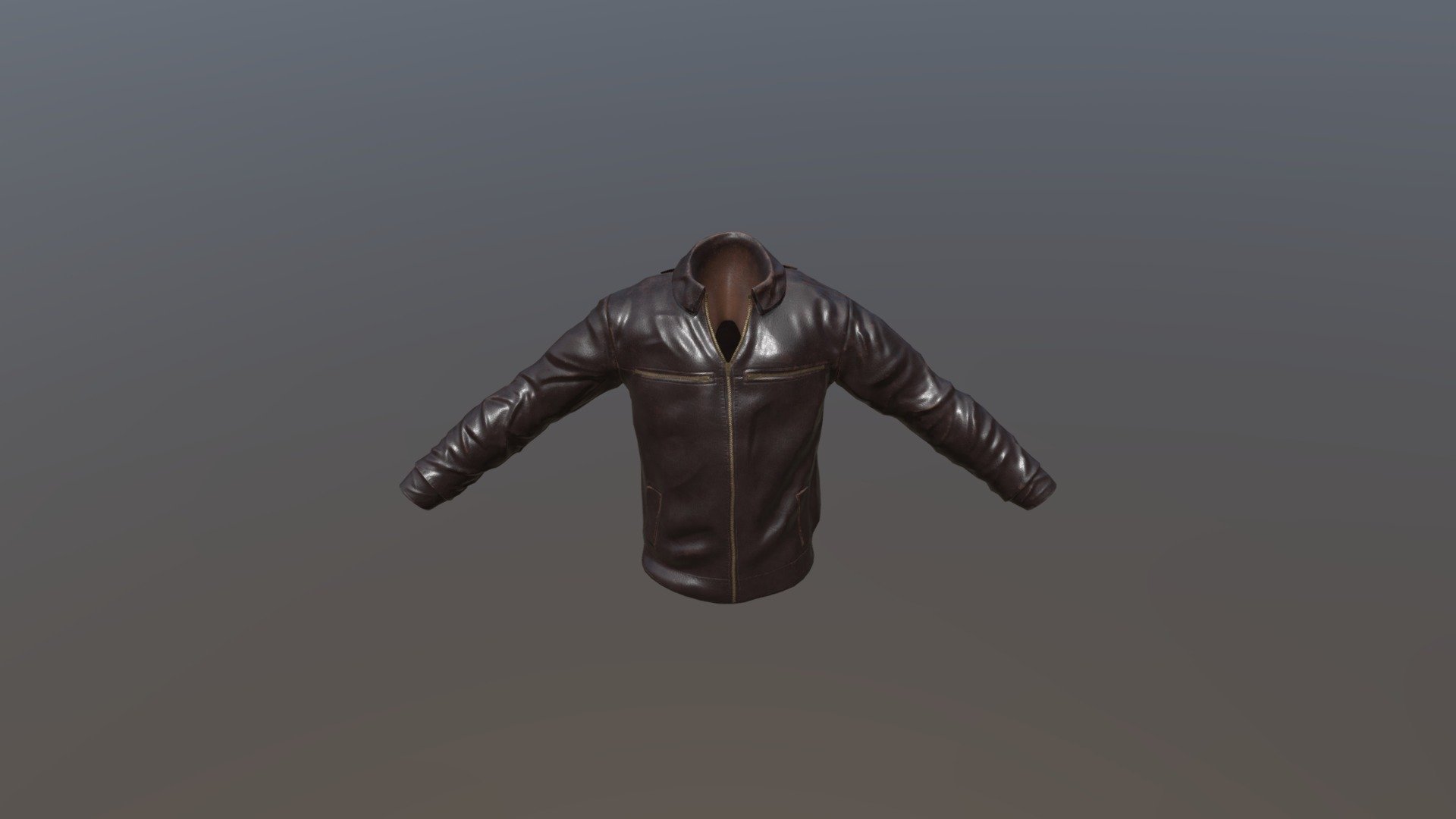Leather Jacket - 3D model by cmthoman [40bf265] - Sketchfab