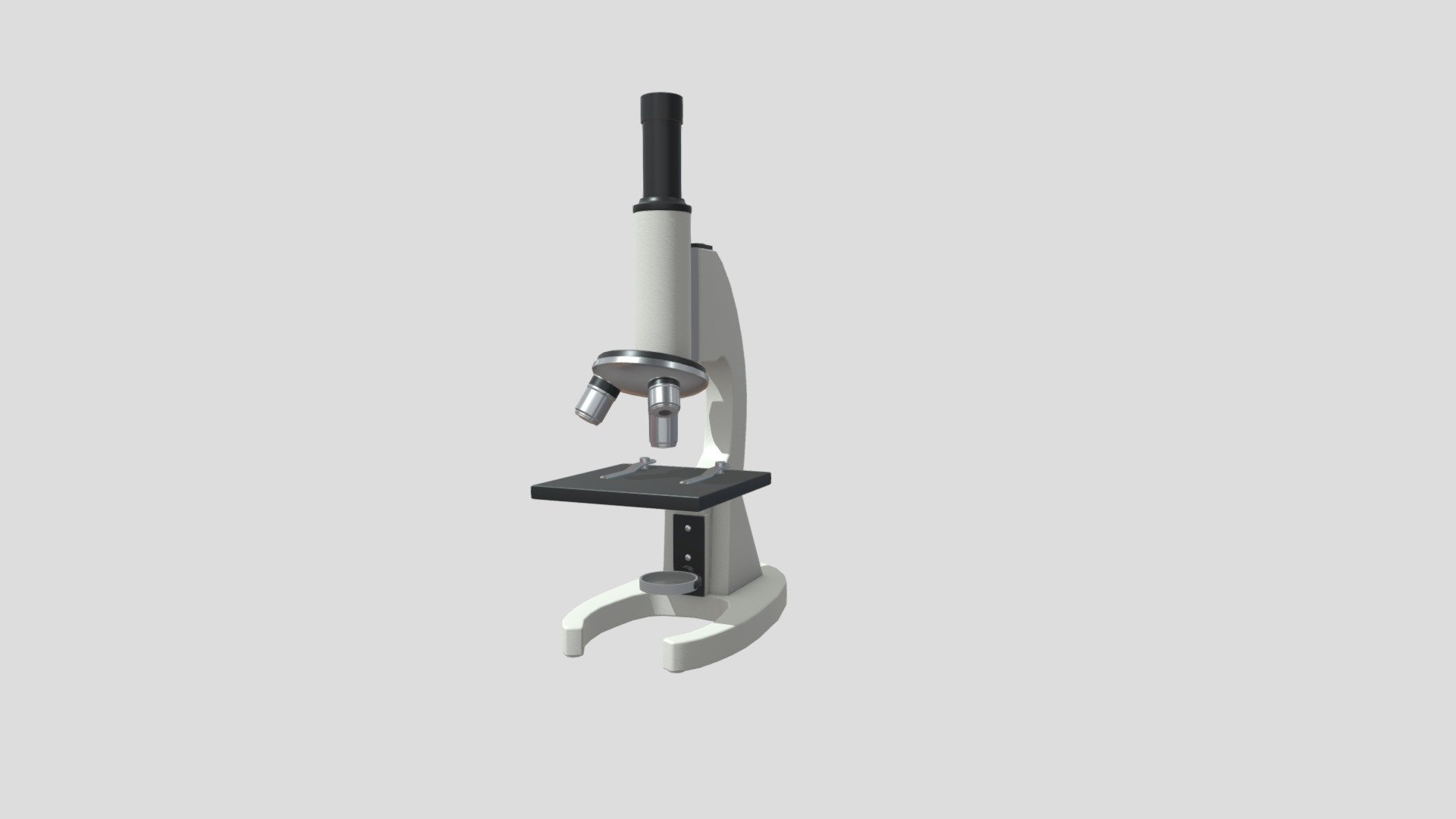 microscope - 3D model by Farik571.63 [40c17f6] - Sketchfab