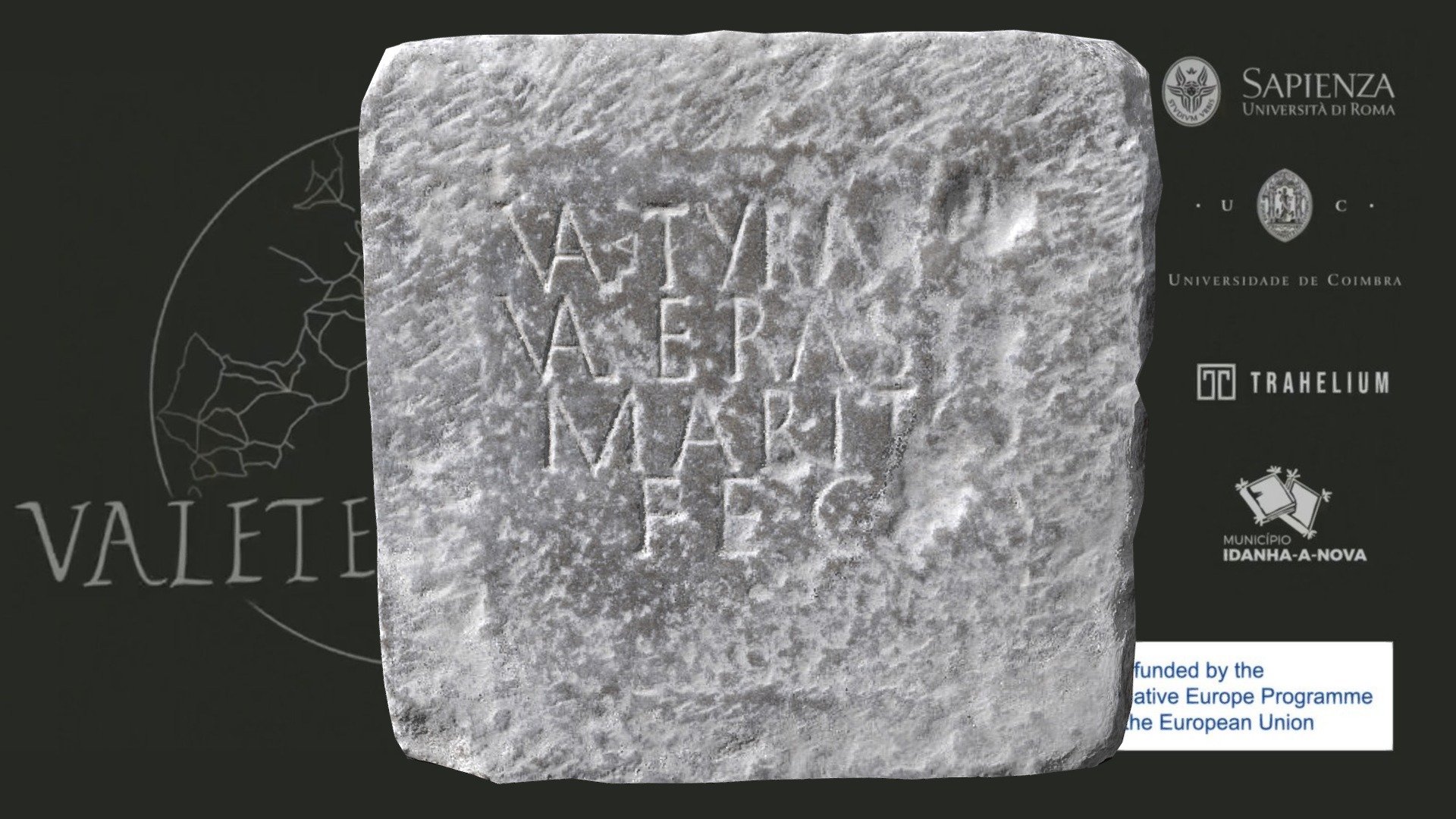 Placa funeraria de Valerio Tyrmo (siglo II d.C.) - 3D model by Valete ...