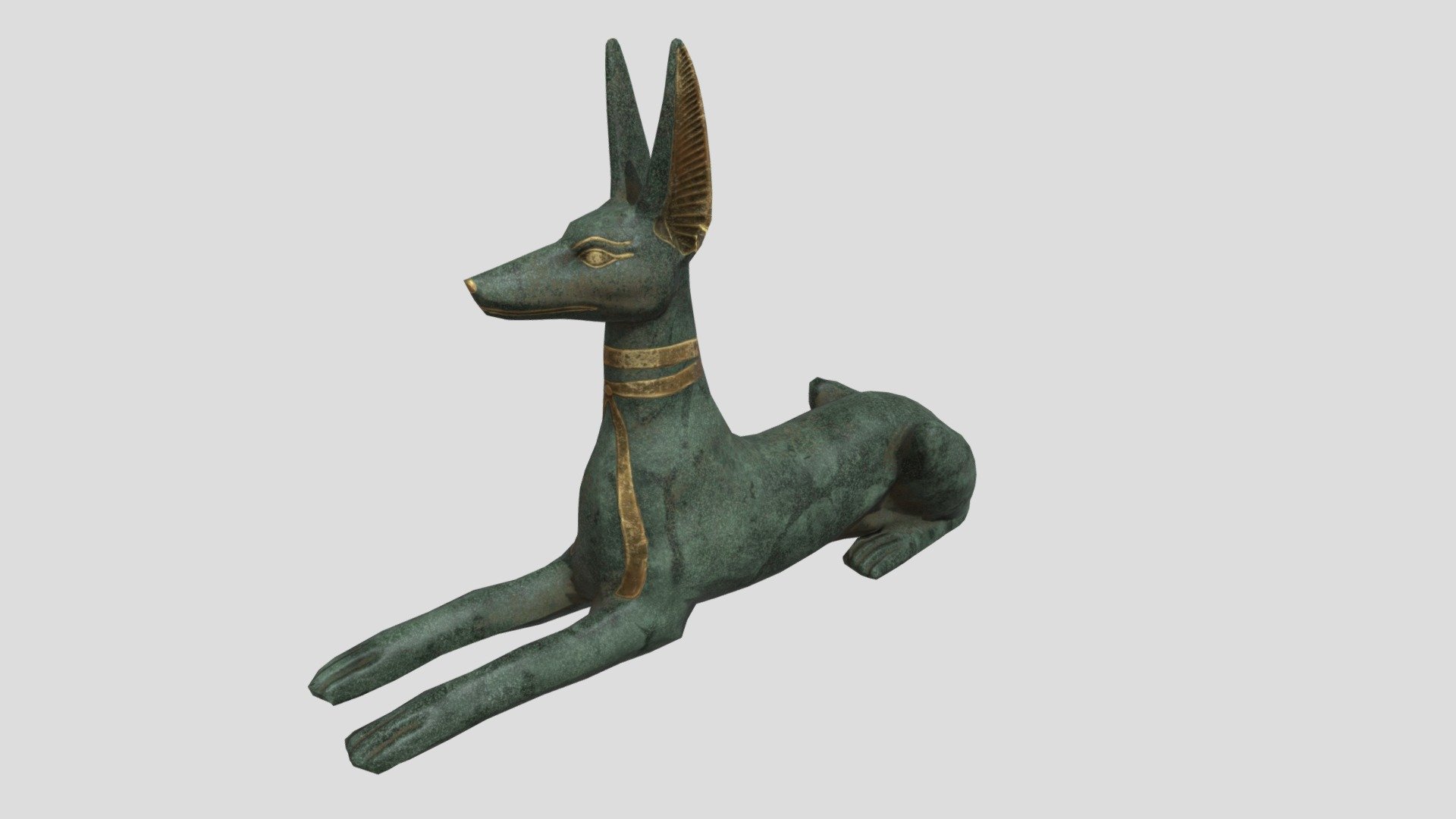 Anubis Statue - Buy Royalty Free 3D model by luxe3dworld [40c1e88 ...