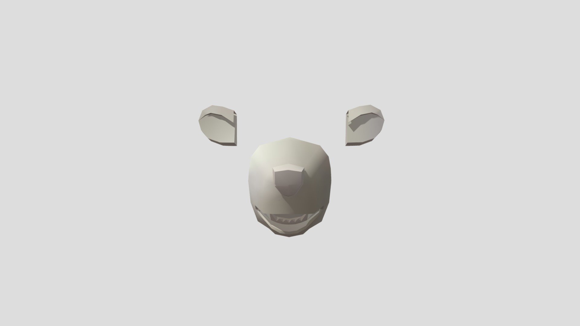 Polar Bear Mask Gtag - Download Free 3D model by Moe The Modeler And ...