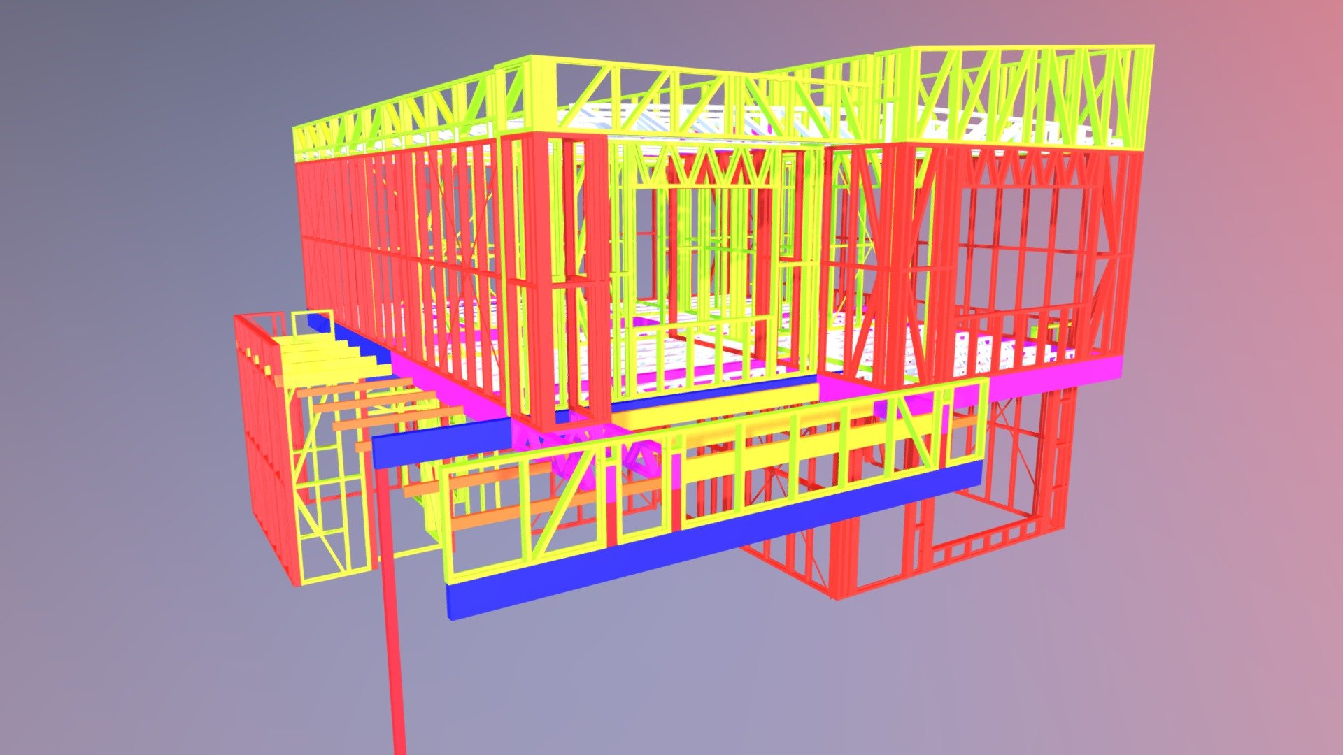 Unit 3/3d Frame walkthrough - 3D model by SmartecBuilding [40c3e20 ...