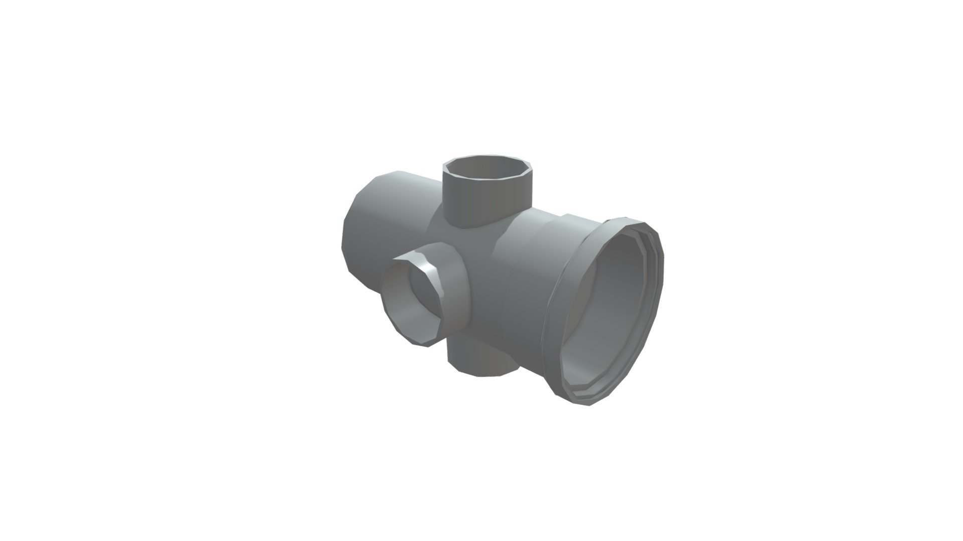 Polypipe - 3 Way Boss Pipe - SJ454 - 3D model by bimstore (@Revitspace ...