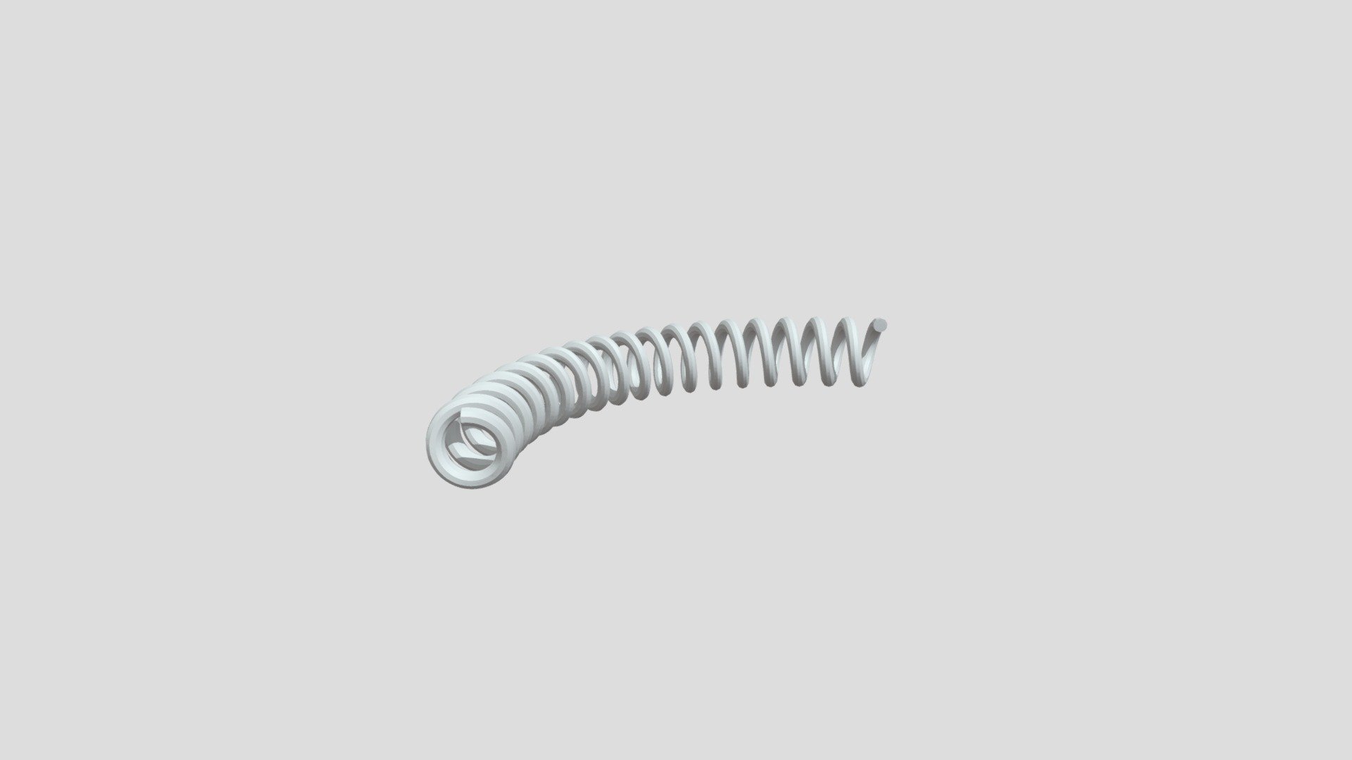 3D Coil Cord - Base Mesh - Download Free 3D model by James L. Odom ...
