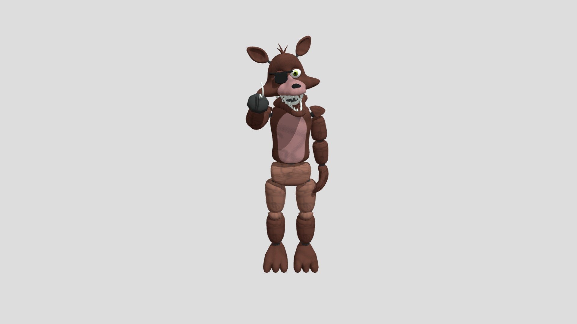 Splinks Rafa Withered Foxy FNAFSFM1 - Download Free 3D model by ...