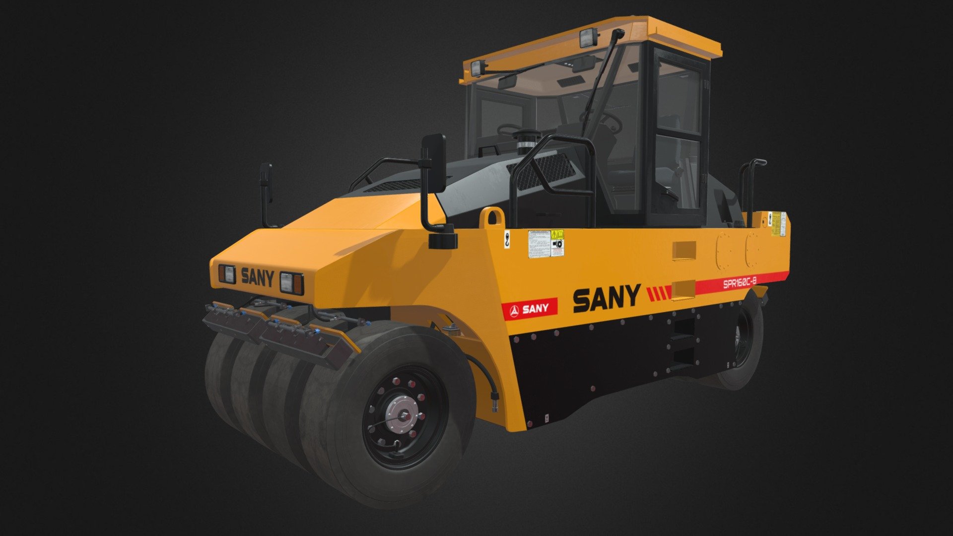 Sany SPR160C-8 - 3D model by MSR-Group (@3Dmsr-group) [40c7d4e] - Sketchfab
