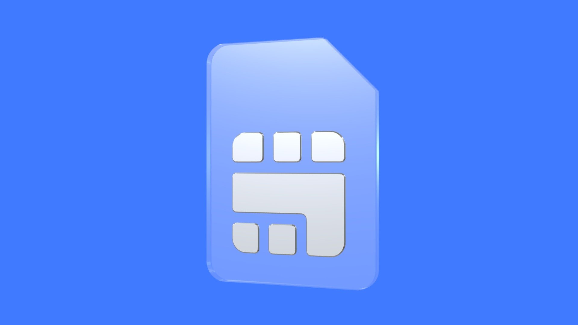 SIM card (eSIM visualization) - Buy Royalty Free 3D model by tkkjee 🪲 ...