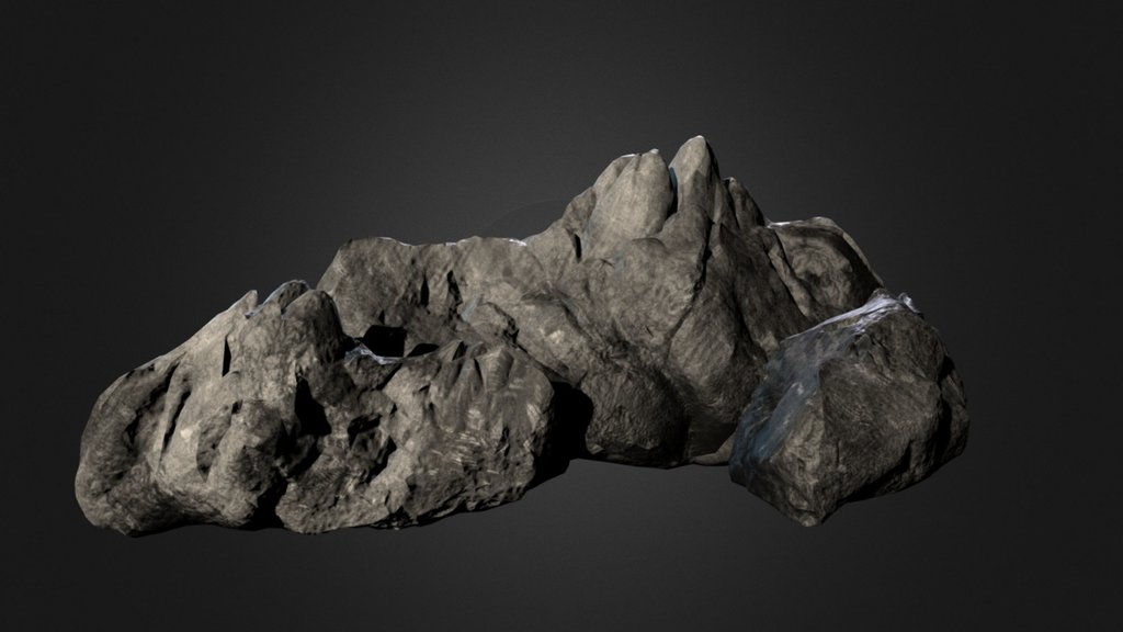 Mountain(Low Poly) - 3D model by Andy Todd (@atodd19) [40cc2ec] - Sketchfab