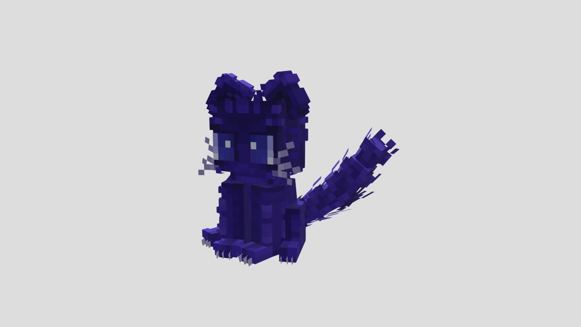 Purple Cat With Animation [Minecraft] - 3D model by kittykristyy ...