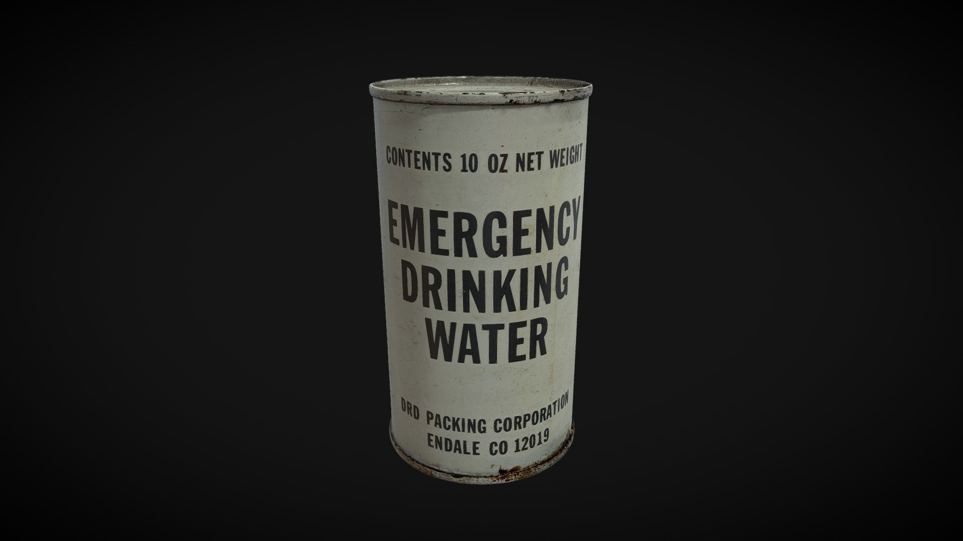 Emergency Drinking Water - 3D model by Joe Kachnic (@joekachnic ...