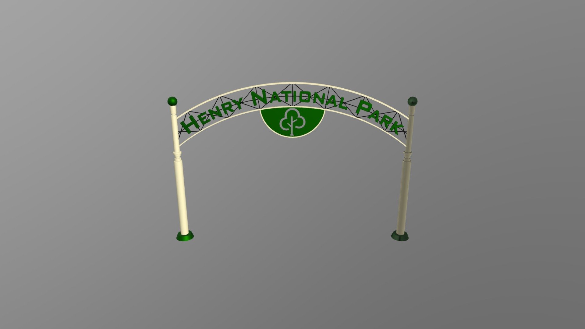 Henry Park - 3D model by kartikmistry [40cdbb4] - Sketchfab
