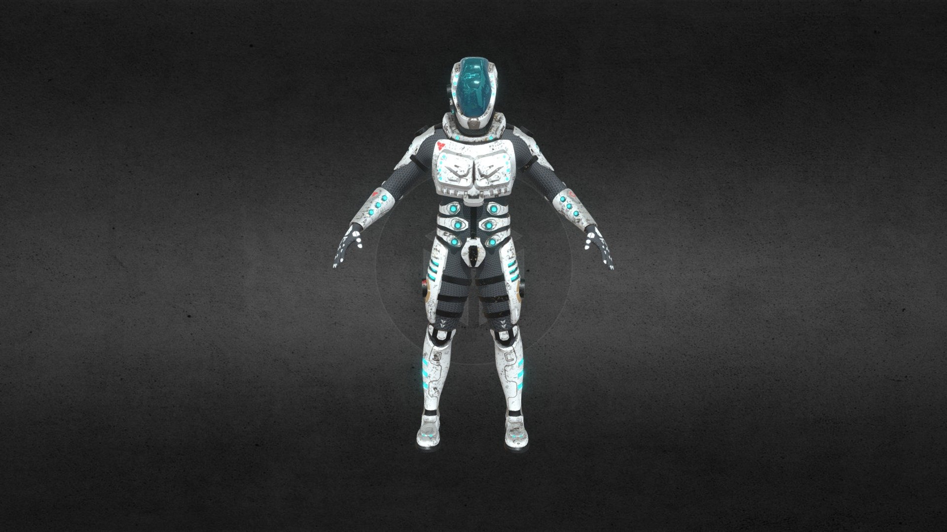 Renegade Armor - 3D model by Chillaxtronaut (@dabellian) [40cdcc7 ...