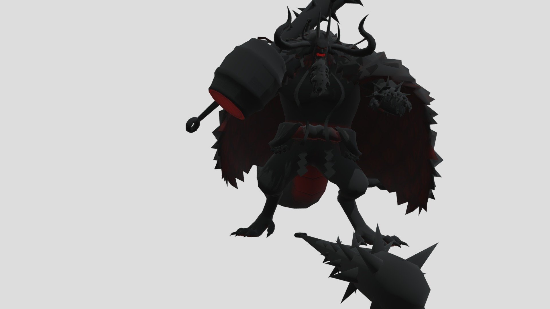 Kaido (Hybrid Form) - 3D model by tylerhearne00 [40cdf17] - Sketchfab