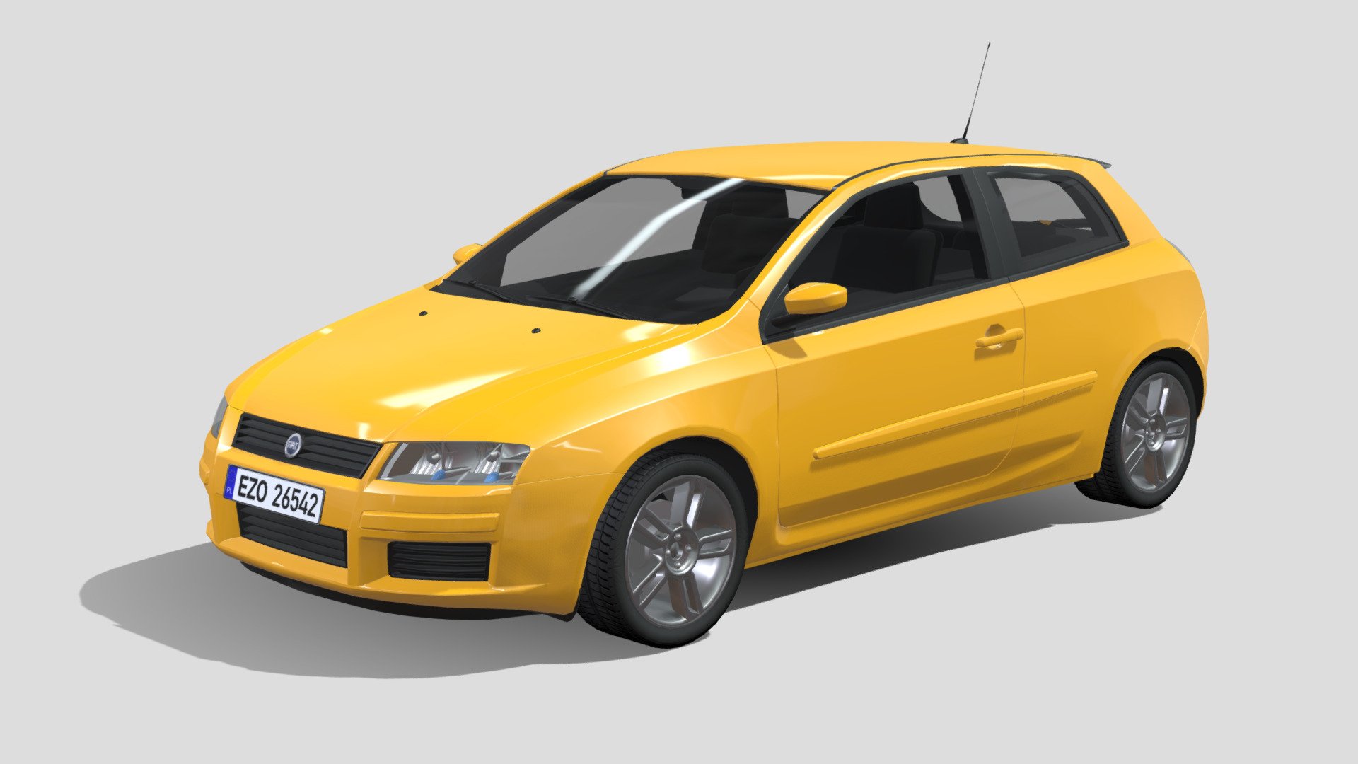 2001 Fiat Stilo ABARTH 2.4i 20V - 3D model by Ezo (@EzoYEAHH) [40ceb3d ...