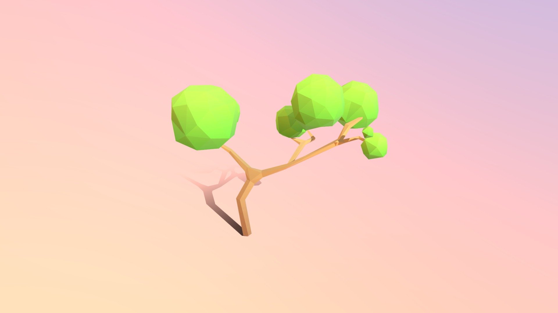 Low-poly Bonsai Tree - Download Free 3D model by Alice Ursu ...