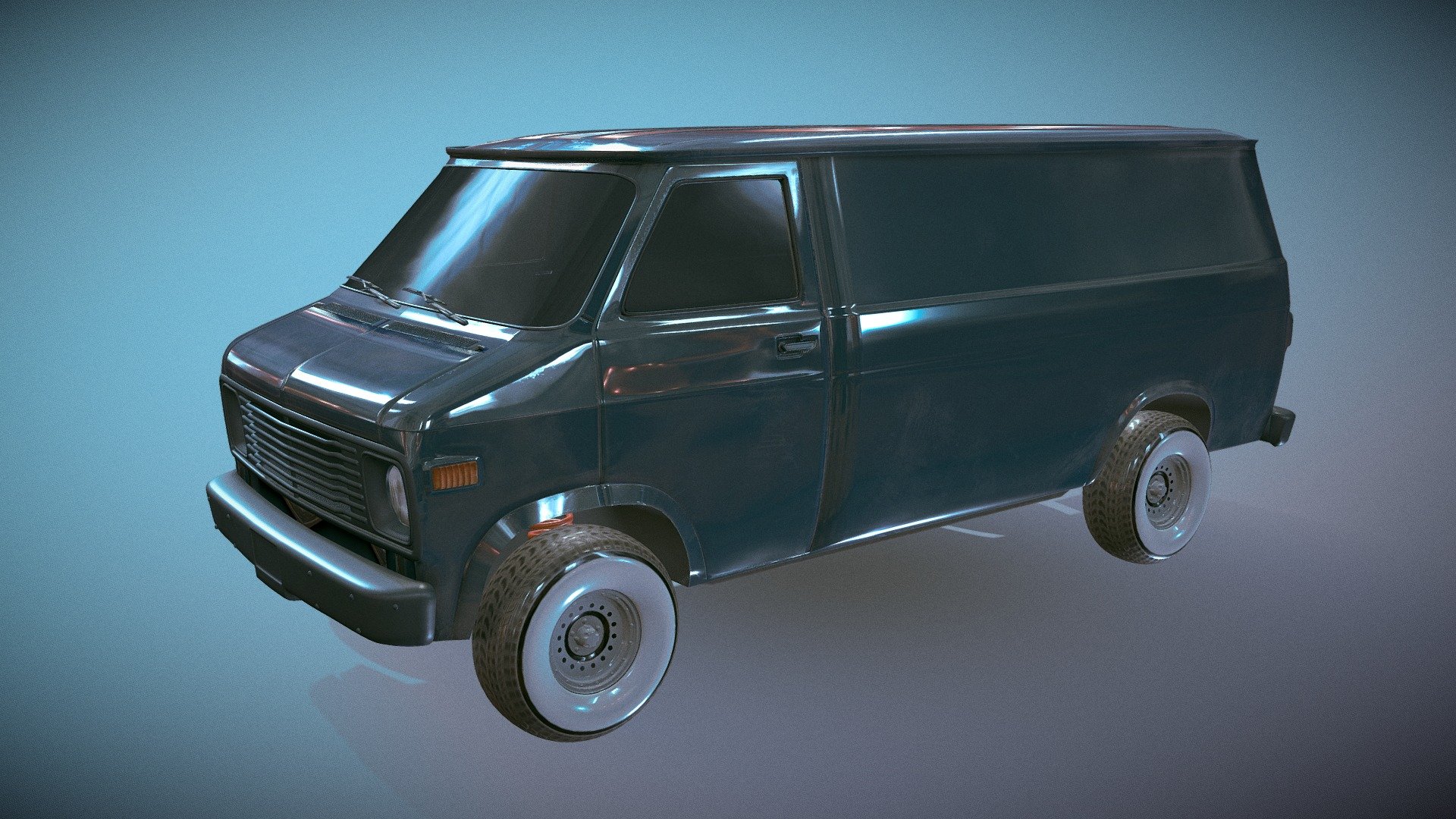 GMC Vandura1976 Van - Download Free 3D model by bunny (@bunnyuwuj ...