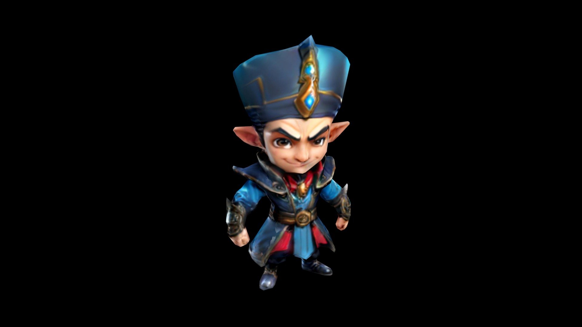 "The Royal Guardian" Adopting the visual style - Download Free 3D model ...