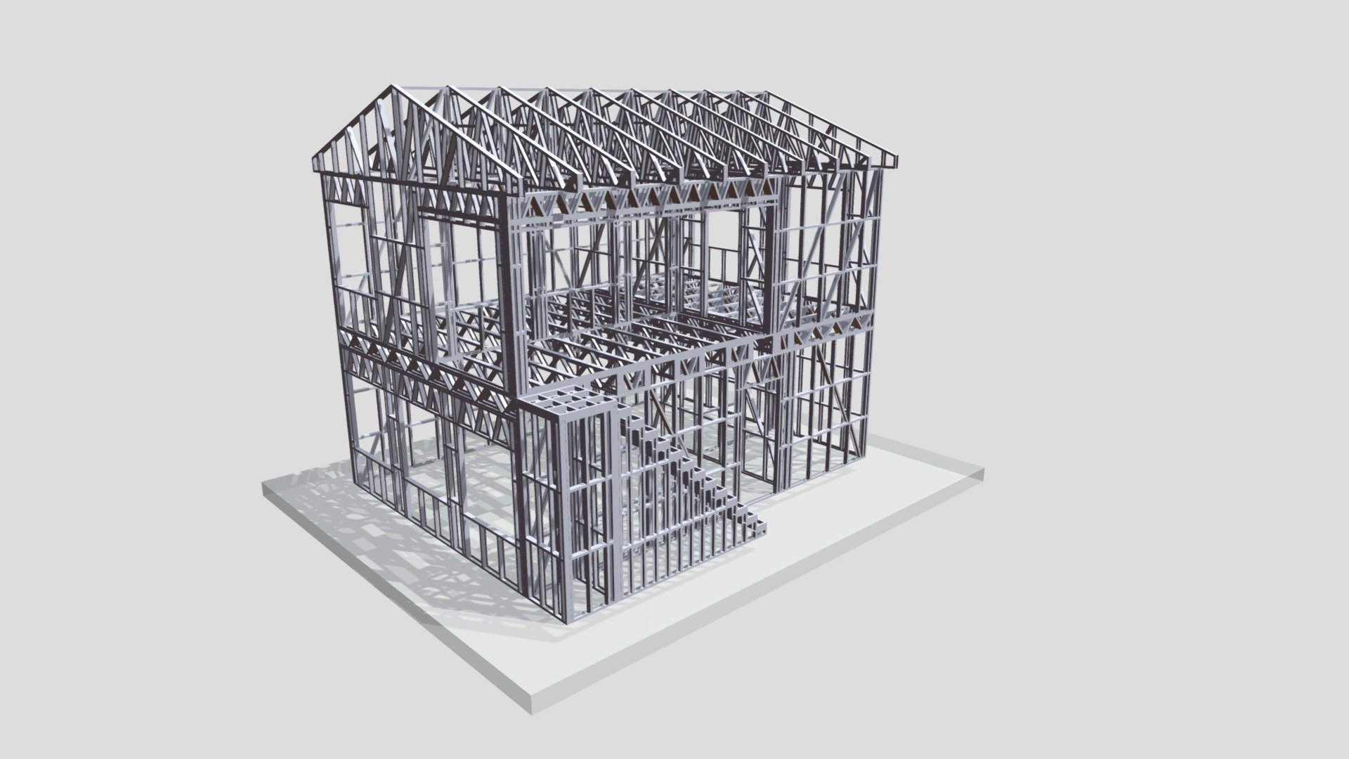 dom 6x8_5_ h=2_8; 2_8 - 3D model by lstk-rus [40d0d0f] - Sketchfab