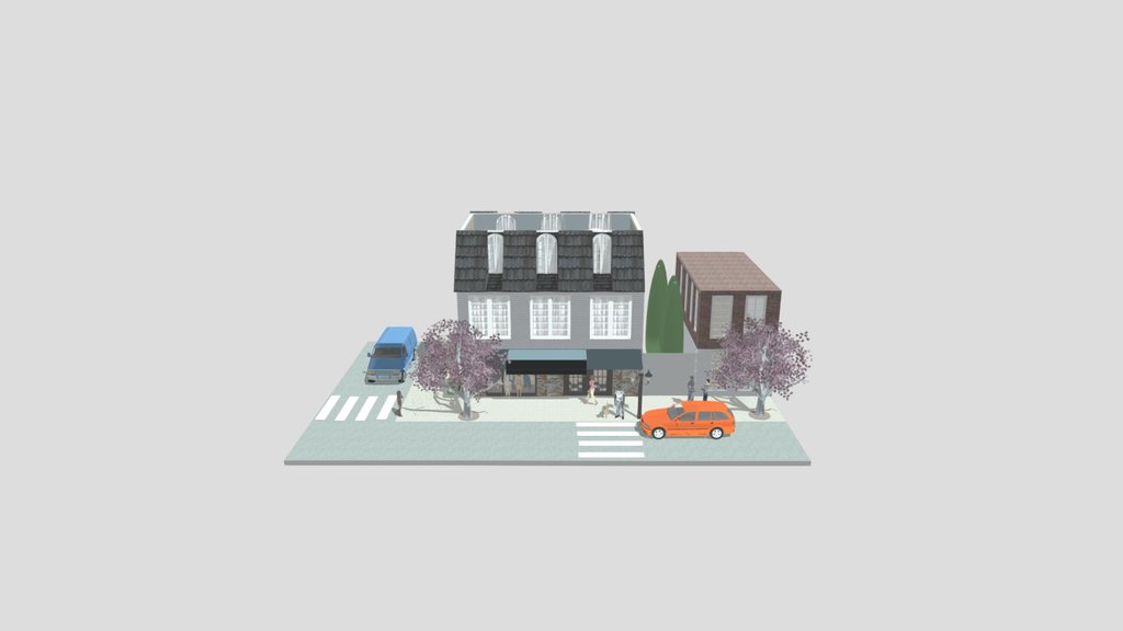 Buildings - A 3D model collection by JEAB99 - Sketchfab