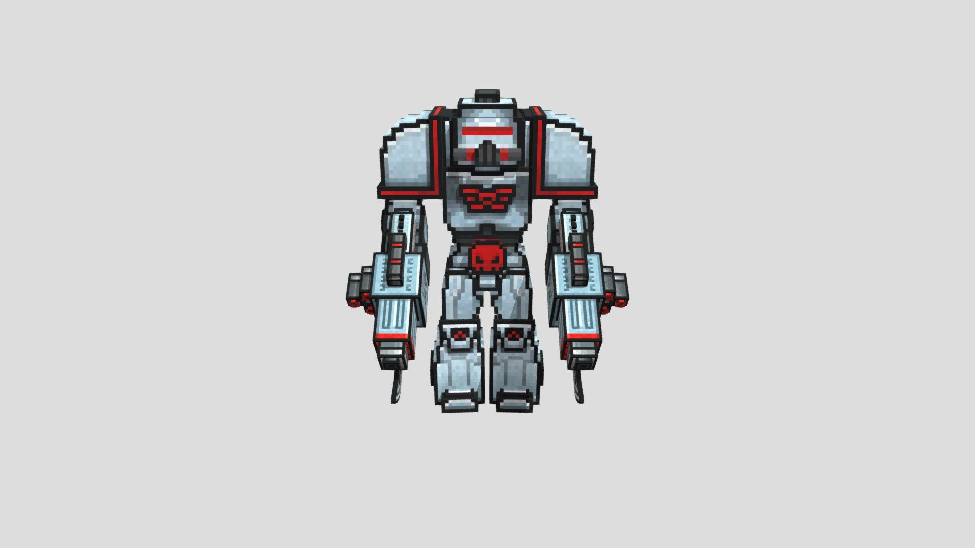 Mech Model Pixel Gun 3D - Download Free 3D model by FREAXZGaming ...
