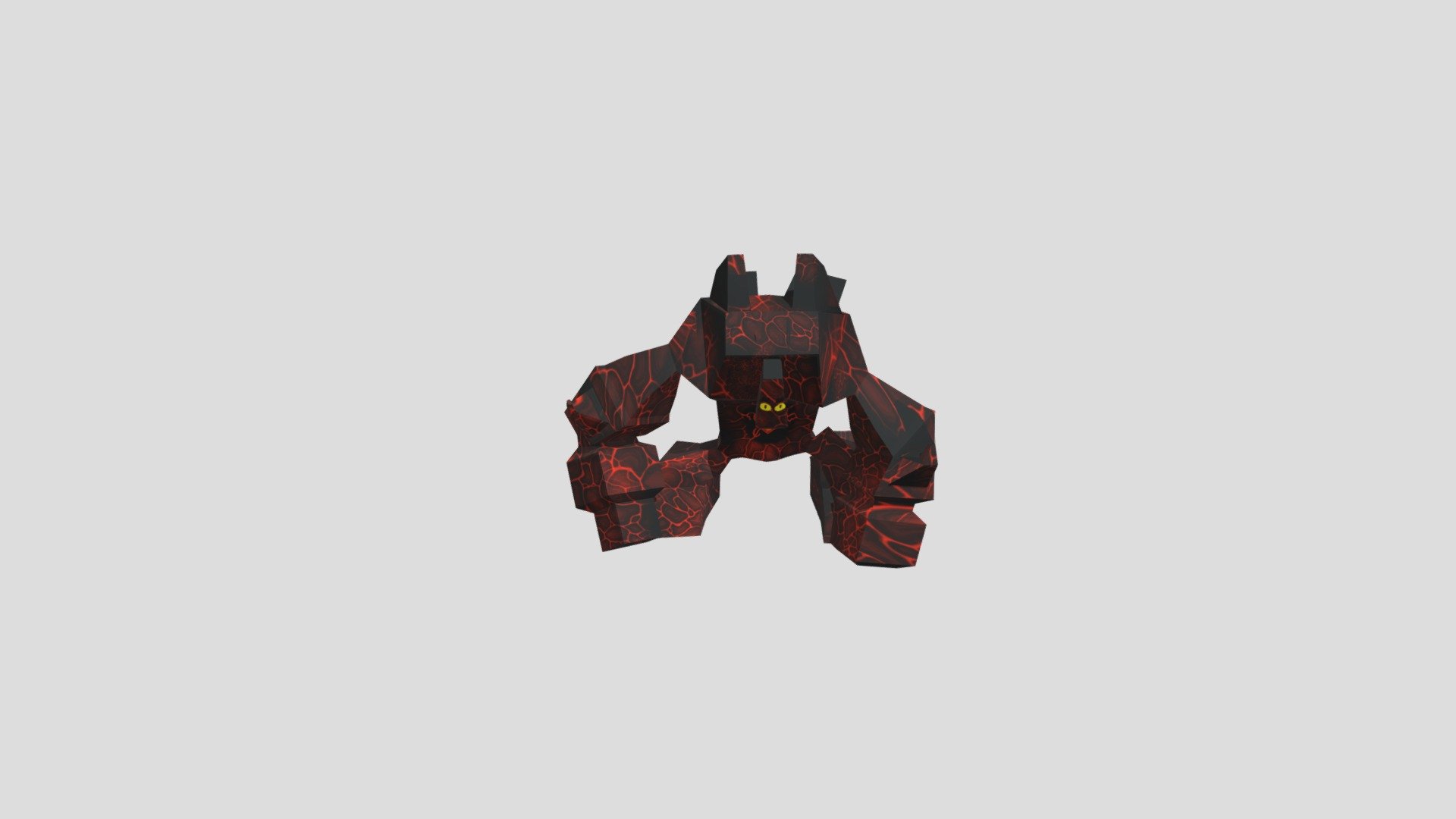Helluva Boss Lava Monster brute@Mutant Dying - 3D model by t.flores ...