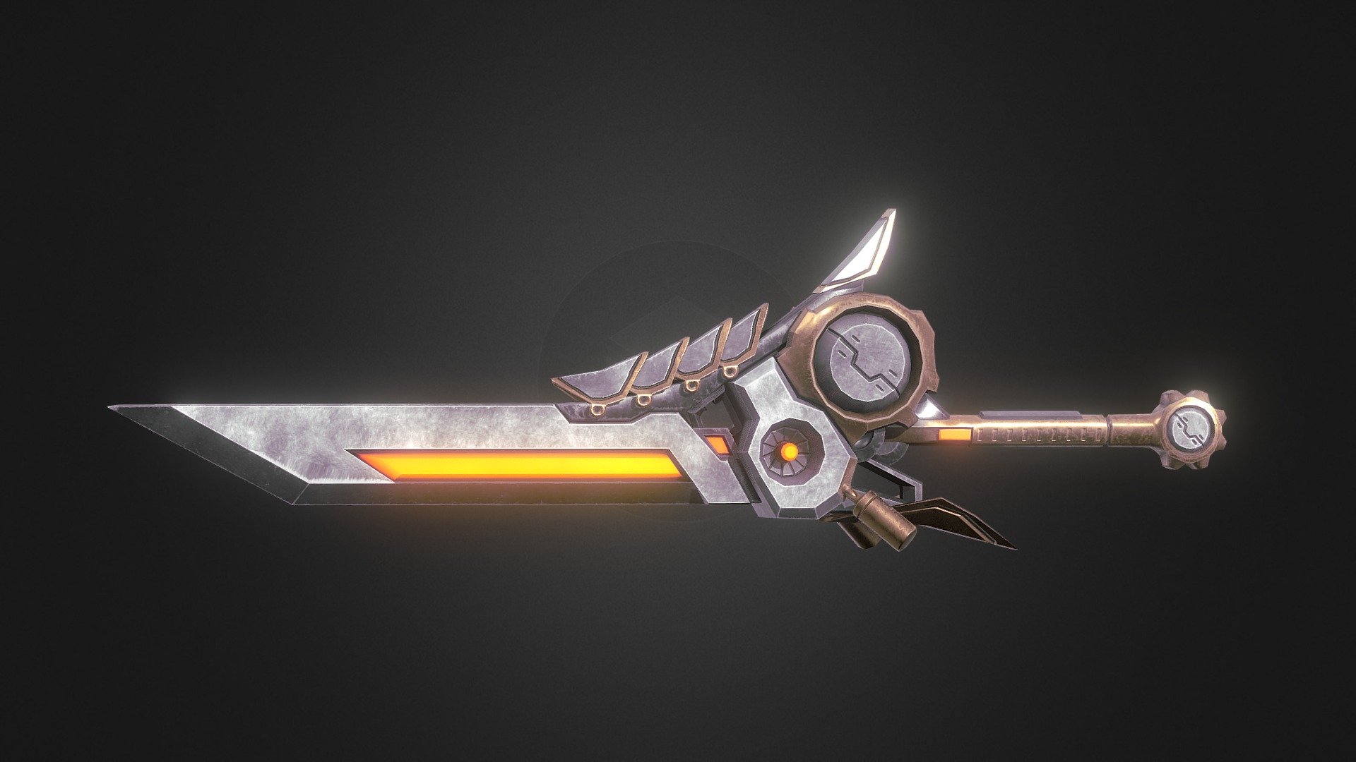 Sword - 3D model by Dilipk7 [40d2428] - Sketchfab
