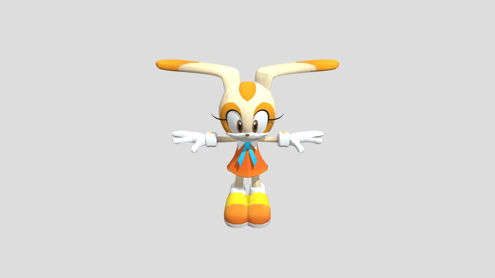 Mobile - Sonic Dash - Cream - Download Free 3D model by ...