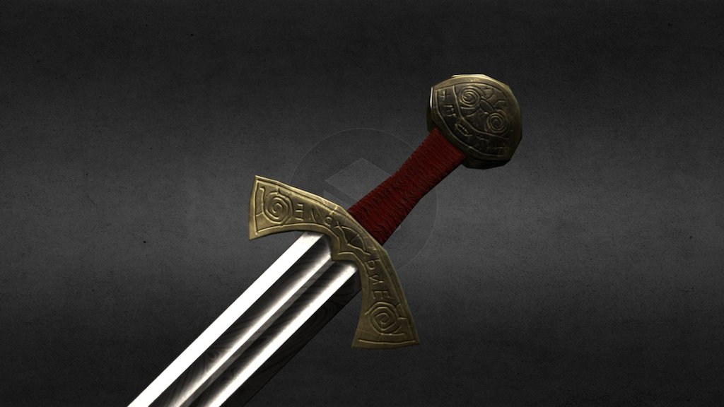 Karoling Sword - Download Free 3D model by herger865 [40d3005] - Sketchfab