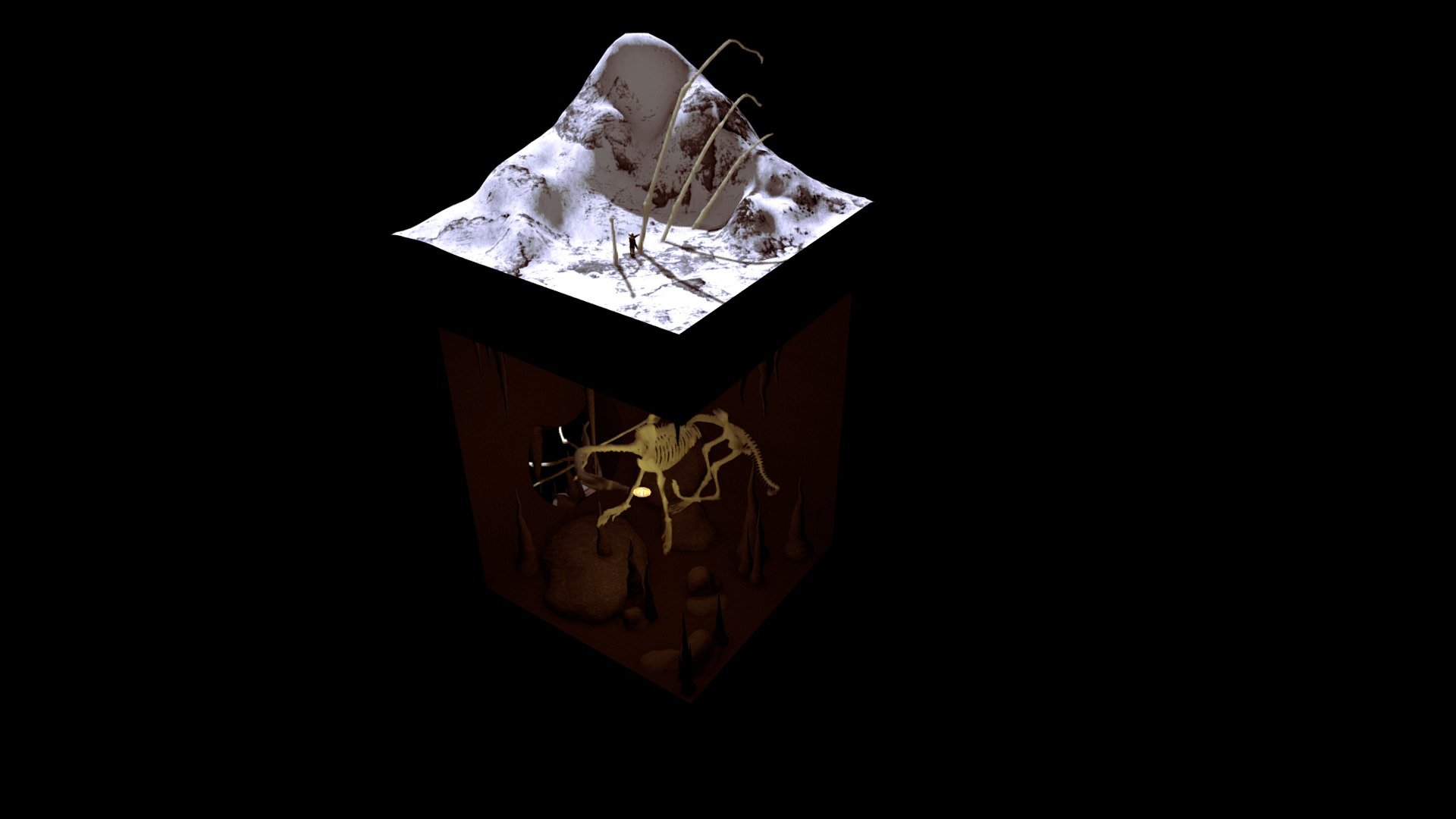 The Spine - Cube World - 3D model by ArtisticArcheopteryx [40d347d ...