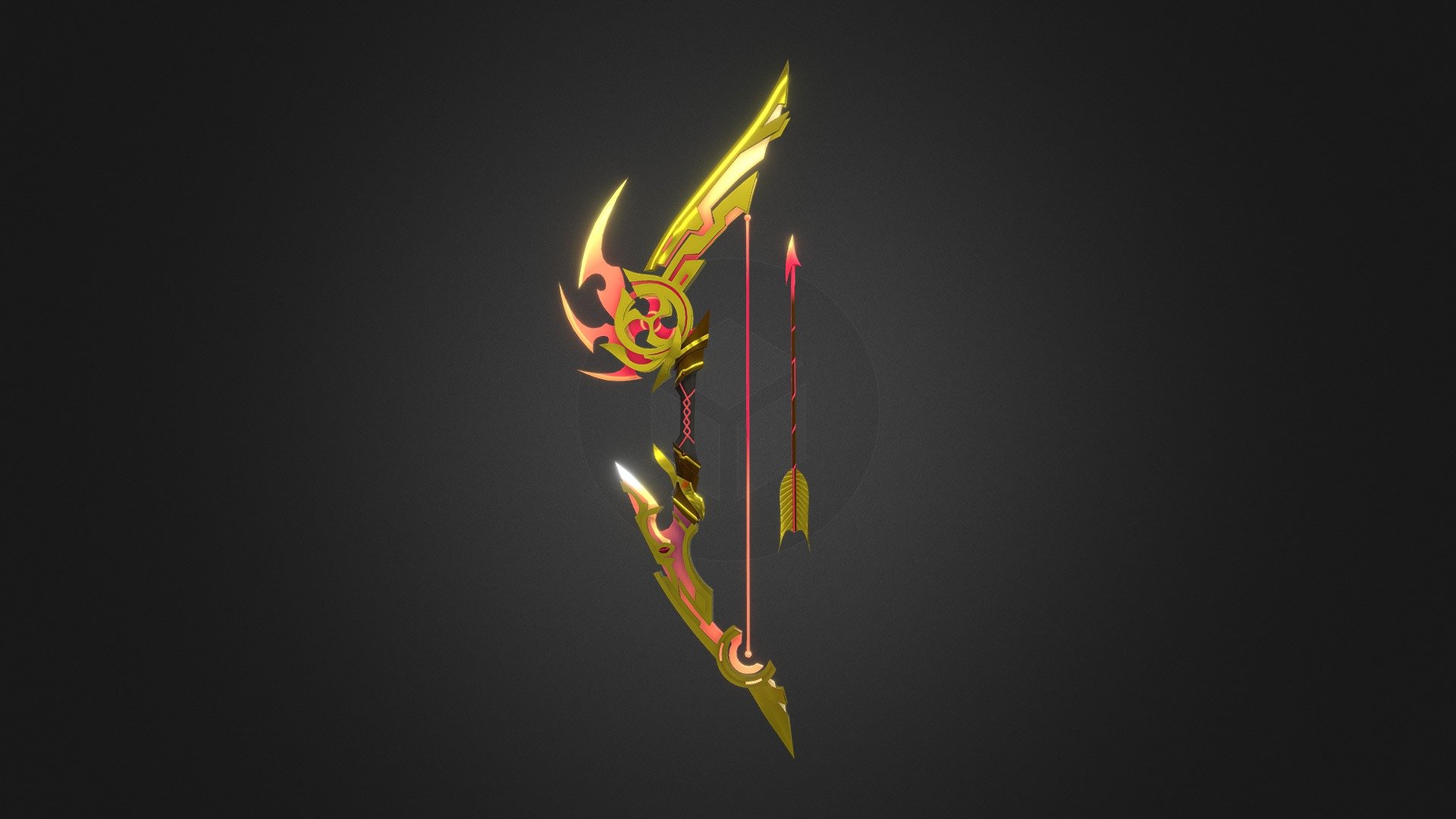 Thundering Pulse - Bow - Download Free 3D model by ndnguyen3d [40d3f93 ...