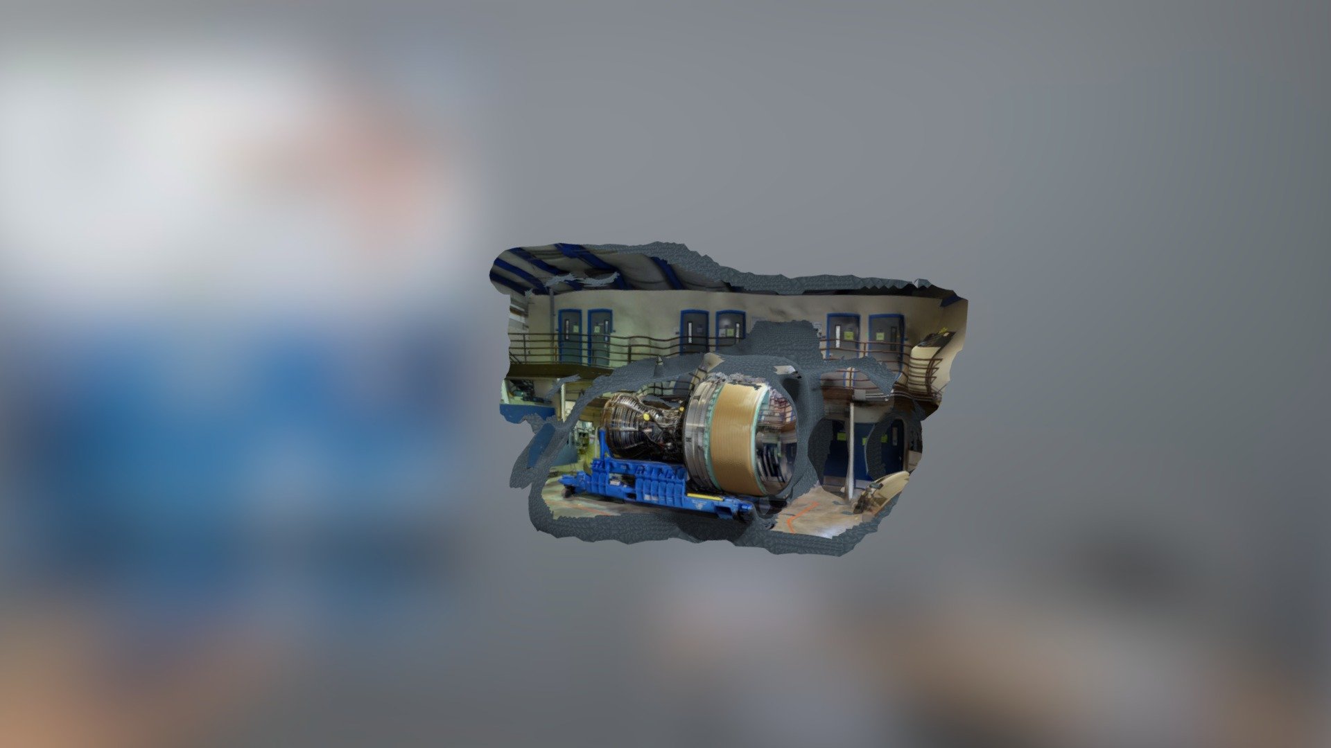 Boeing 777 engine - 3D model by WilliamVaughn [40d4137] - Sketchfab