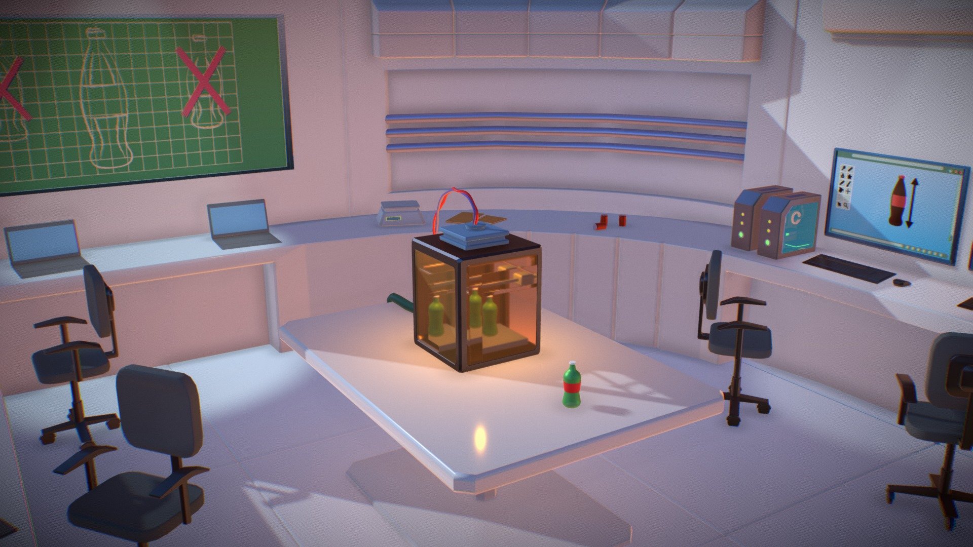 ¡Bienvenido a tu rincón de ideas! - 3D model by cncivirtual [40d81ca ...