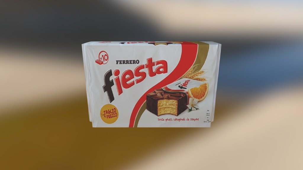 Kinder Fiesta (New) - 3D model by Martichoras [40d841a] - Sketchfab