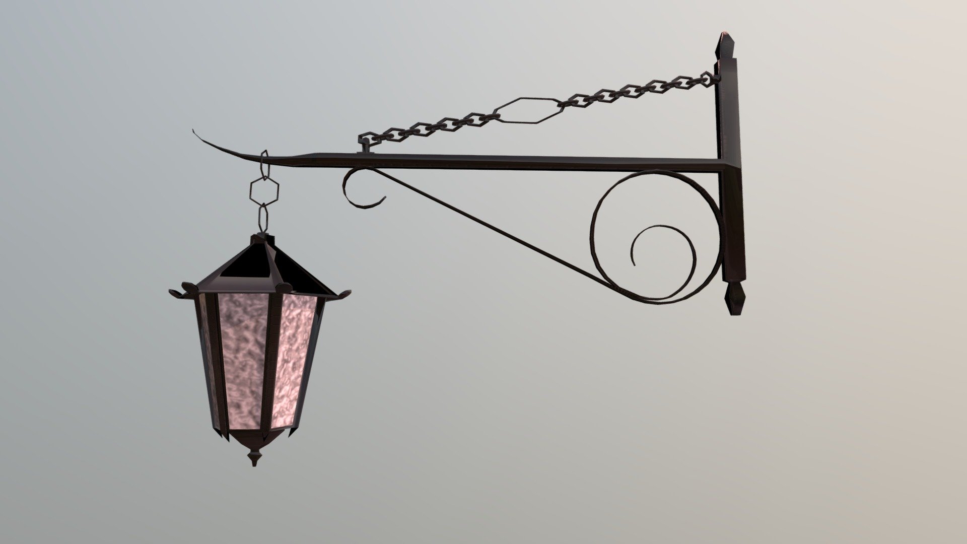 Gothic Hanging Light - Download Free 3D model by Vinny Passmore (@HPrendering) [40d914c] - Sketchfab