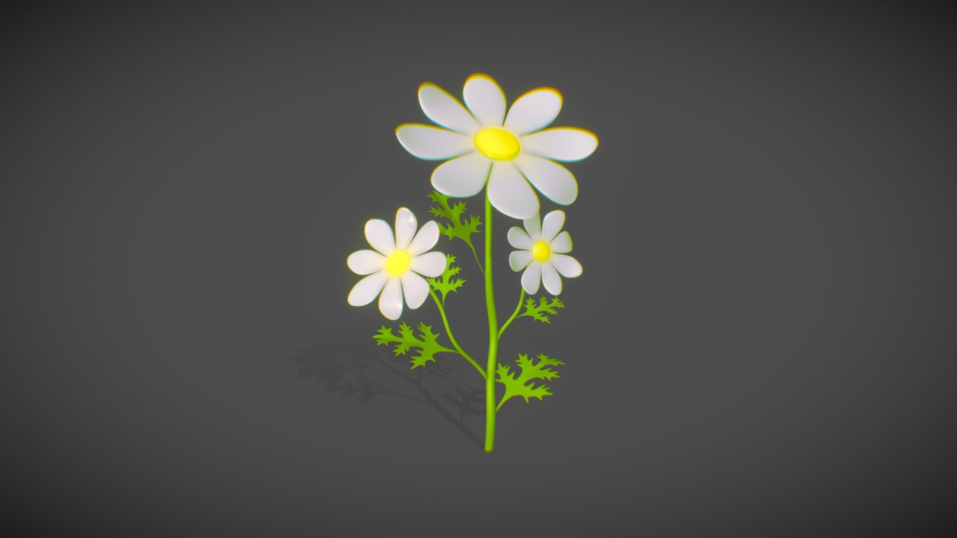 Daisy - 3D model by Karina K (@karina_k) [40d9b02] - Sketchfab